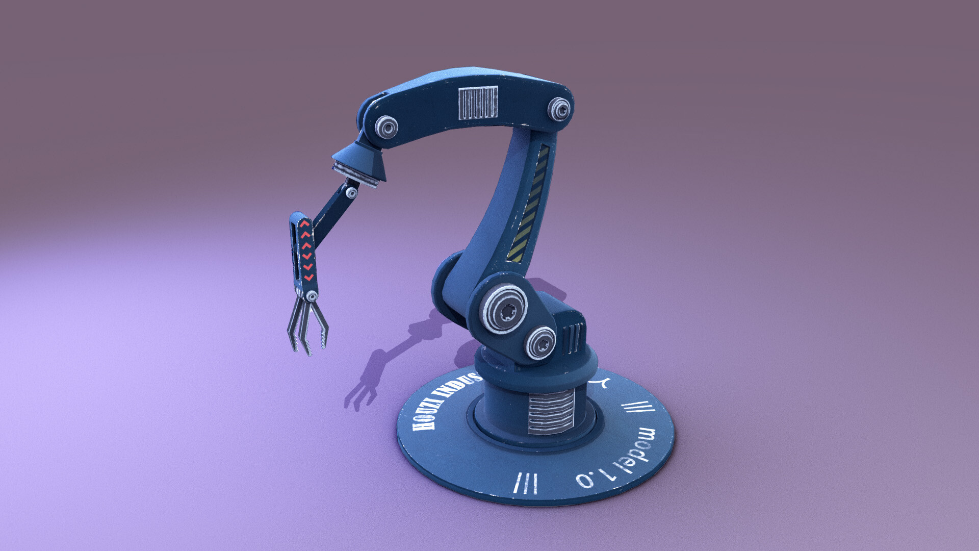 ArtStation - Robot Arm Rig