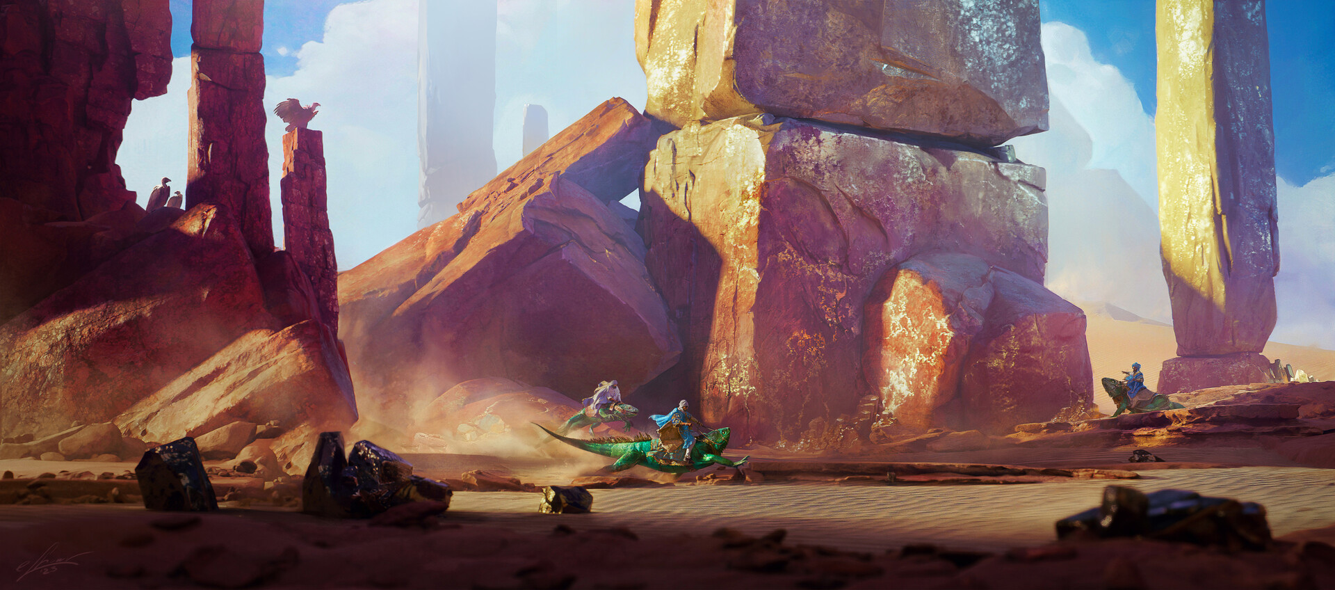 ArtStation - In the Land of Gold