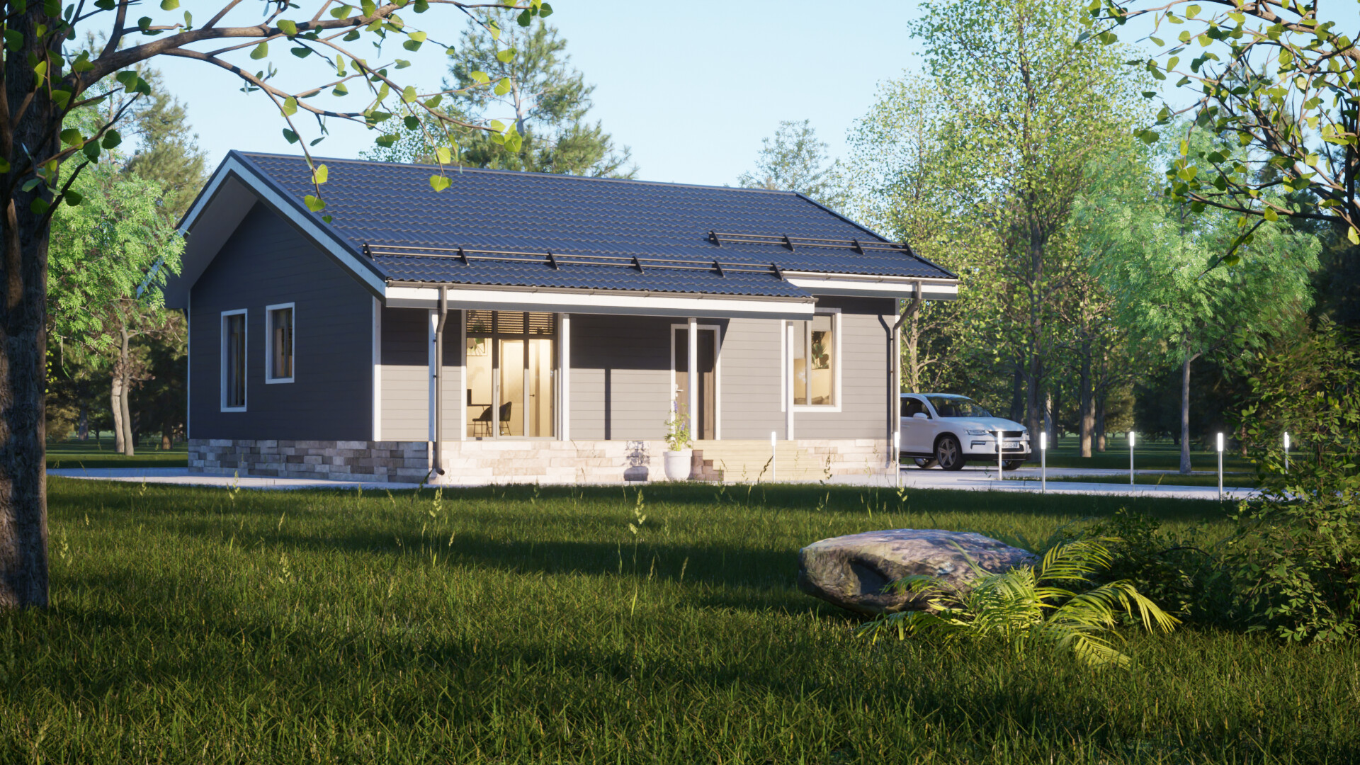 ArtStation - private house option 1