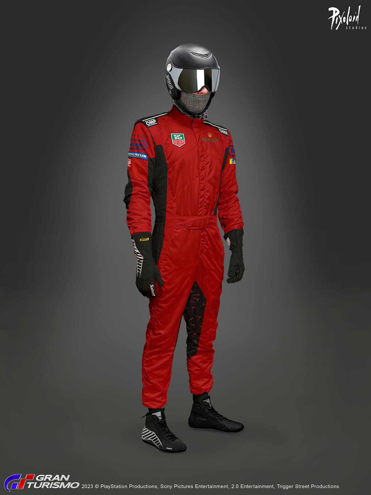 Pixoloid Studios - Ferrari Driver and Pit Crew