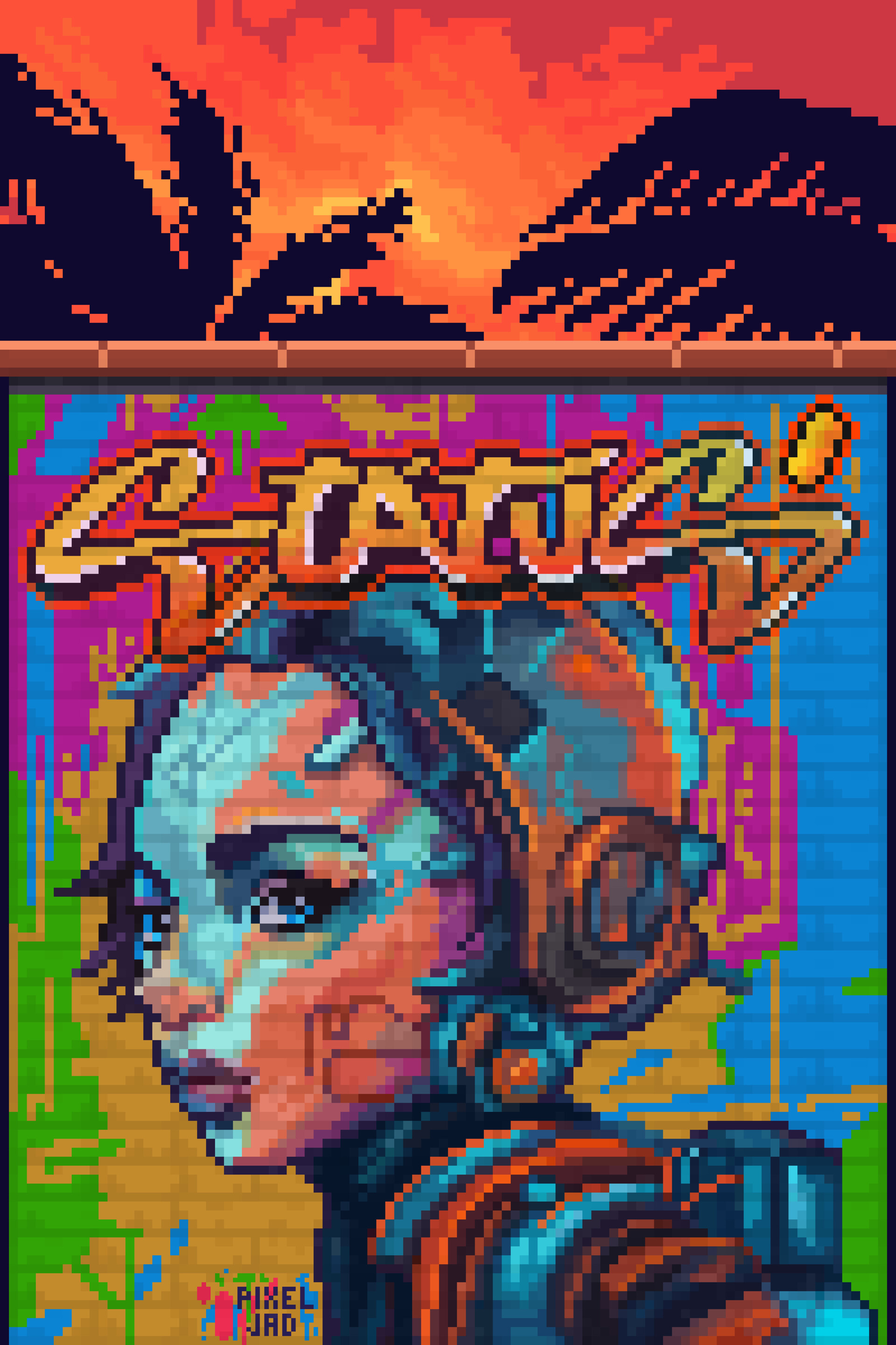 ArtStation - PIXEL GRAFFITI