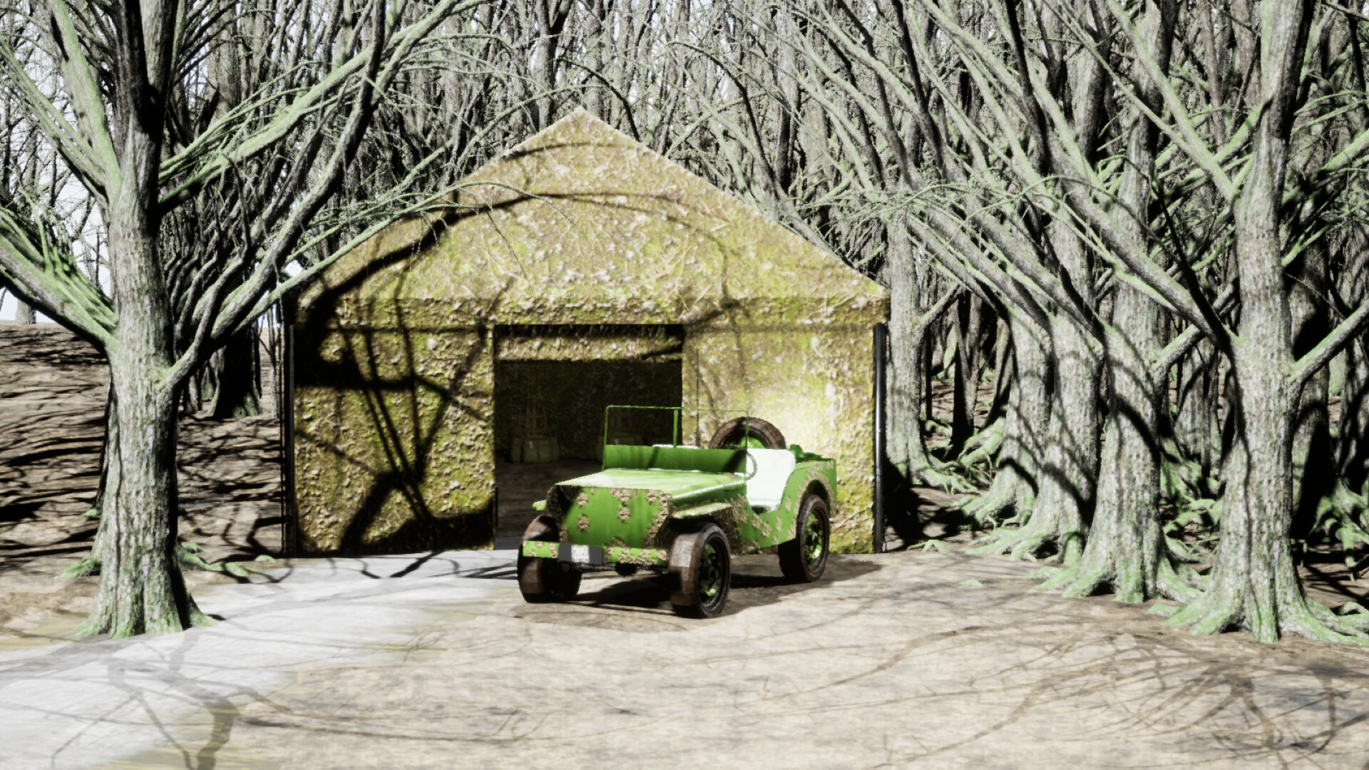 ArtStation - Army Camp