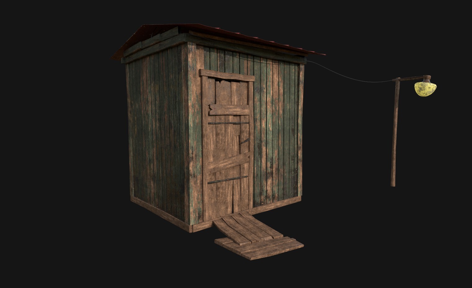 ArtStation - Utility house