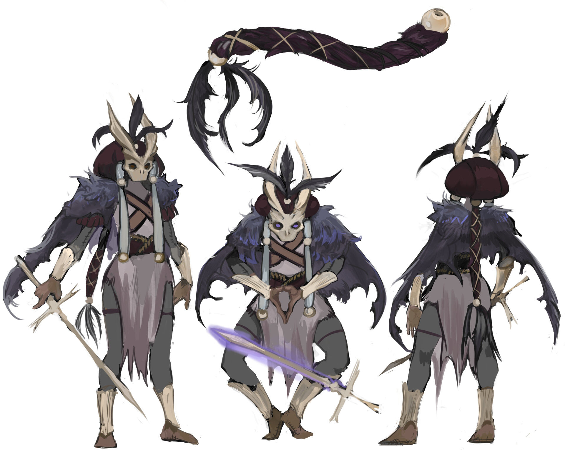 ArtStation - Concept Art (Deathrite Shaman design)