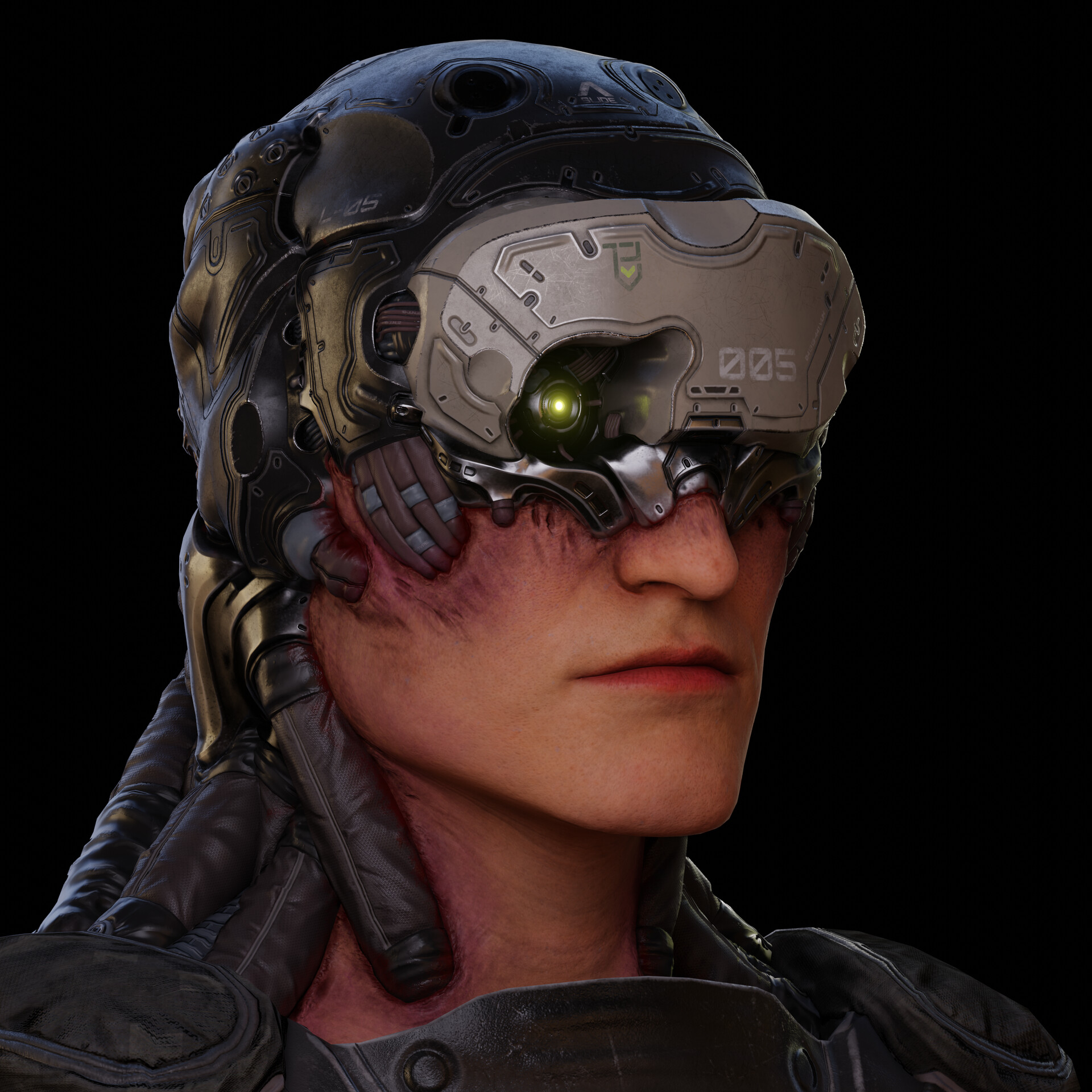 ArtStation - Cyberpunk-RTM Soldier