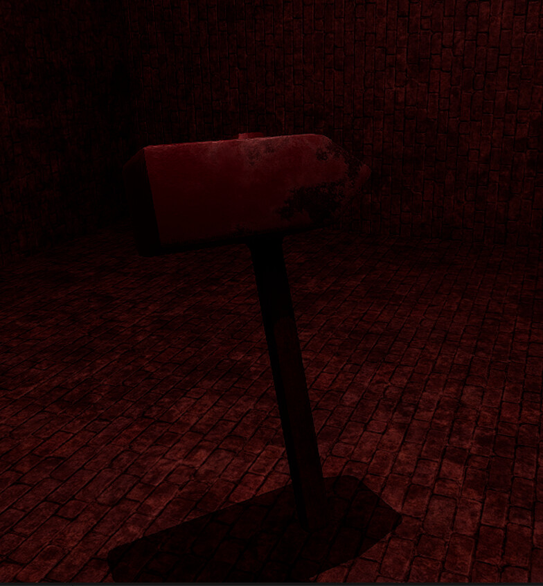 ArtStation - Low Poly Hammer