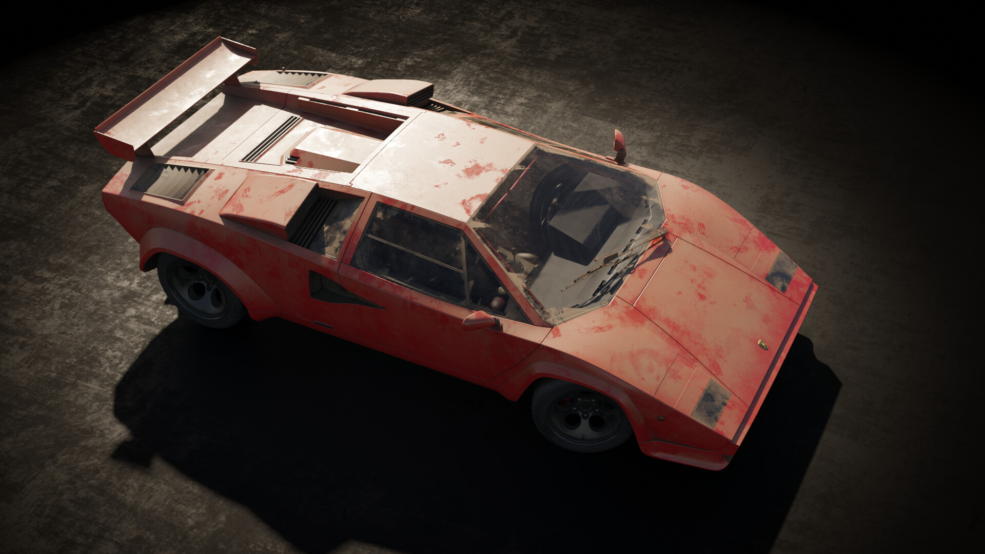 ArtStation - Lamborghini countach