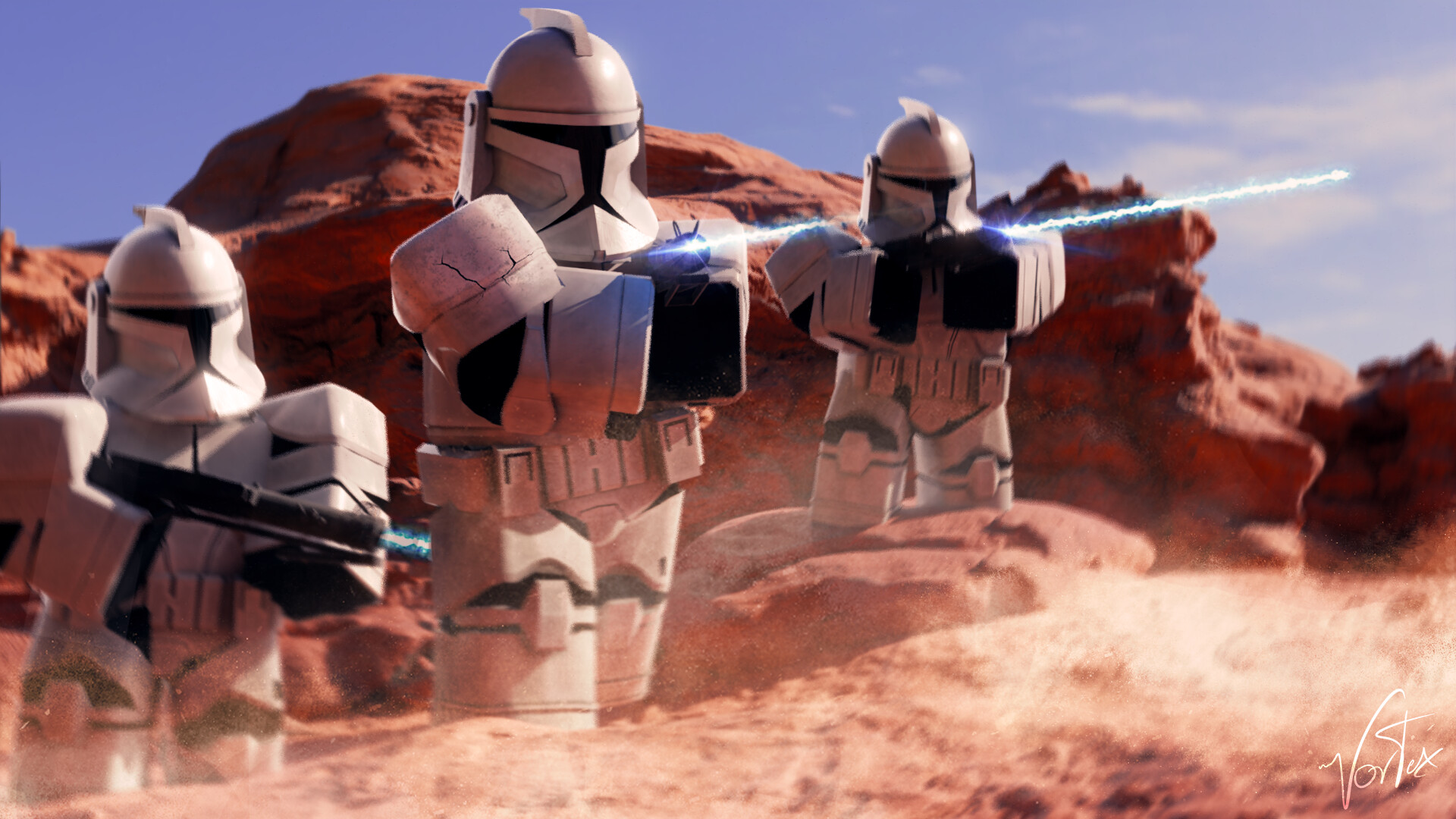 ArtStation - Clone Wars