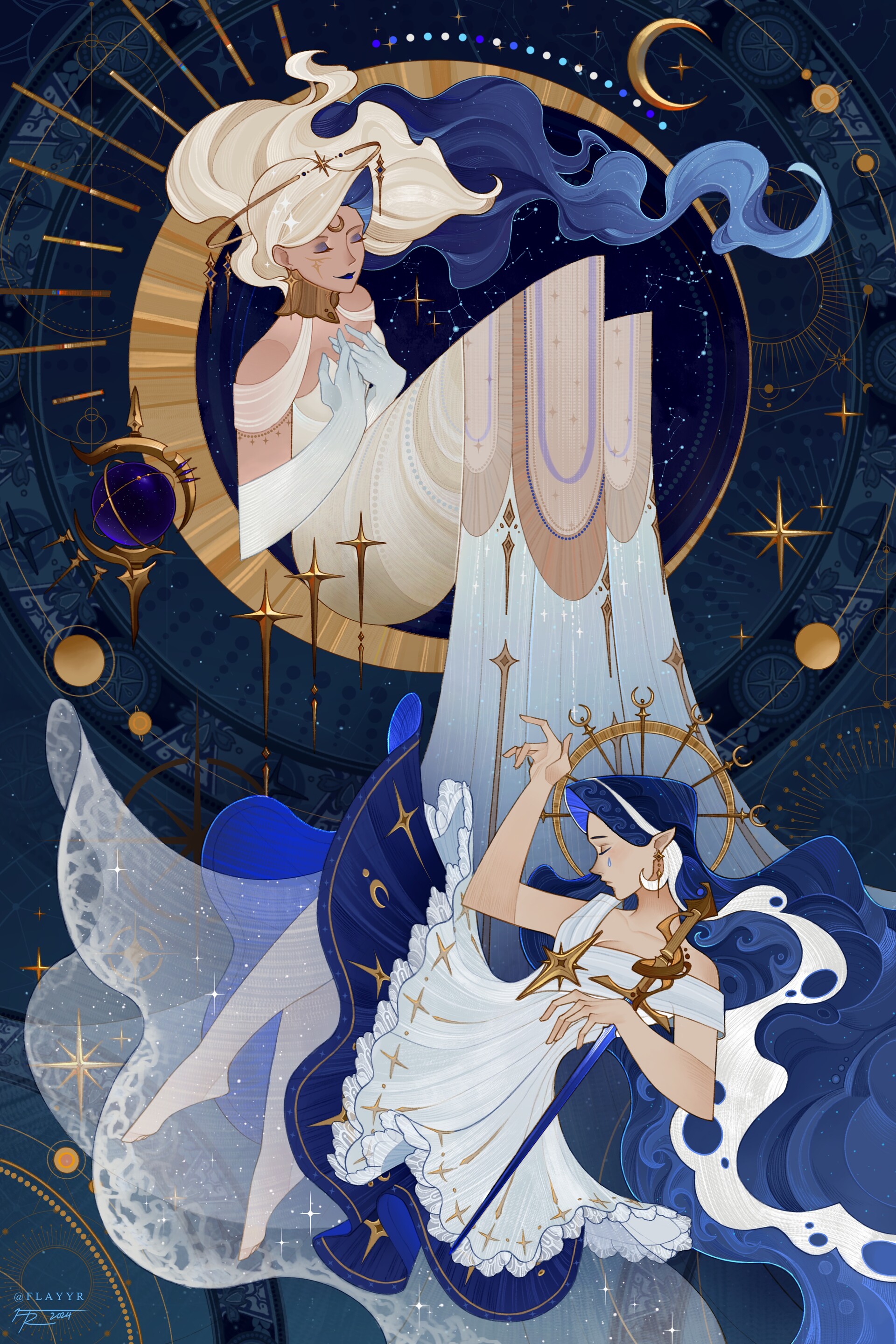 ArtStation - my moon and stars