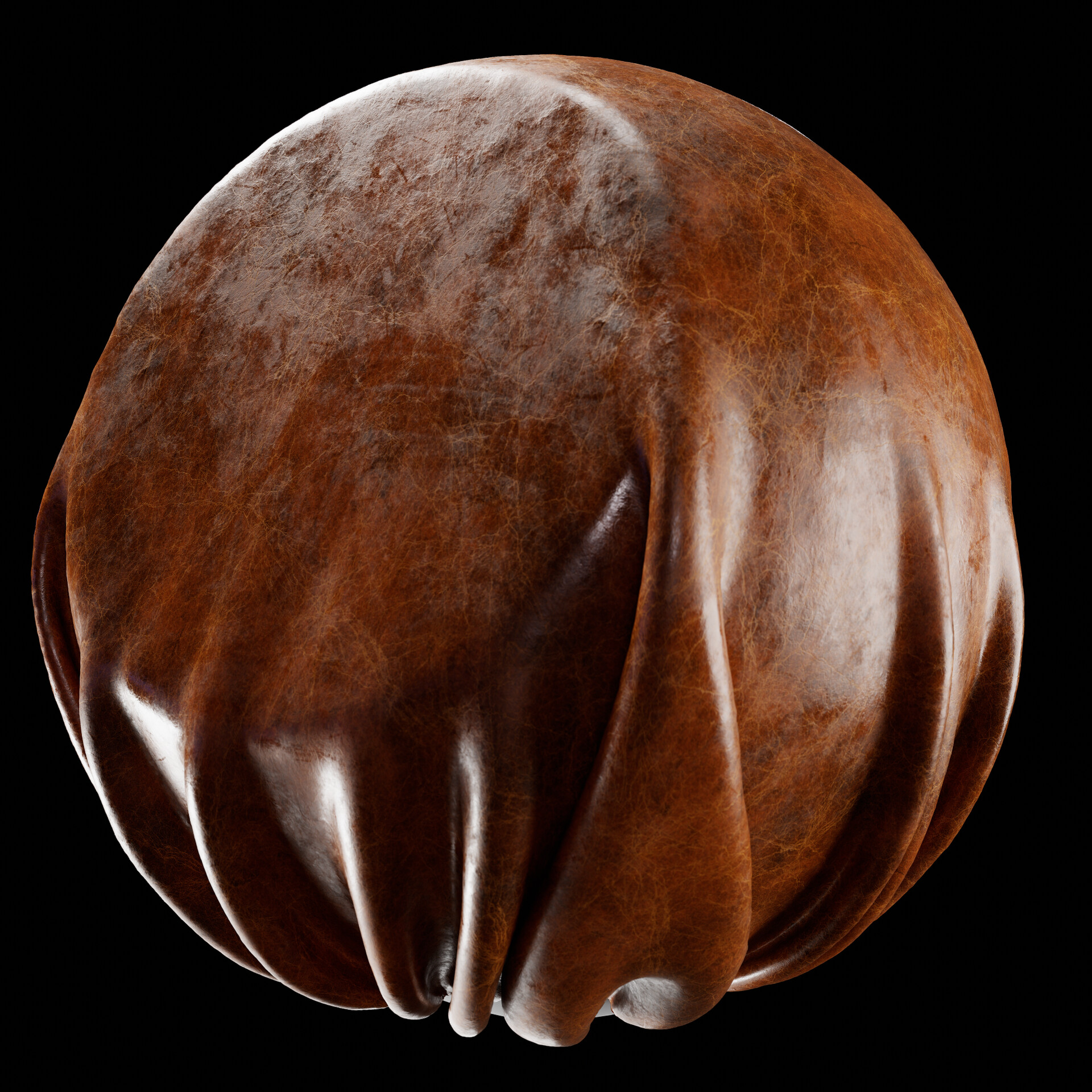 InstaMAT - Leather Aniline Light Brown