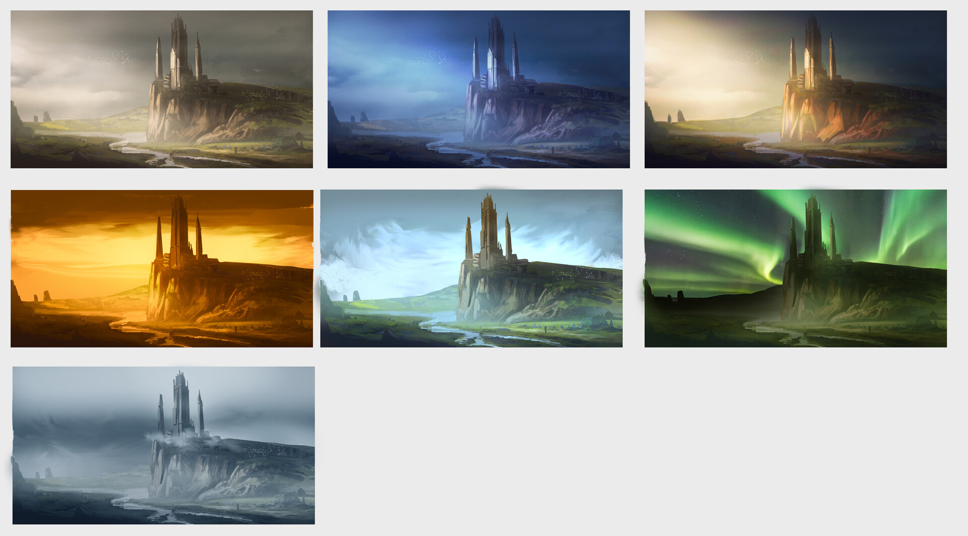 Karanbir Singh - Color Key Studies