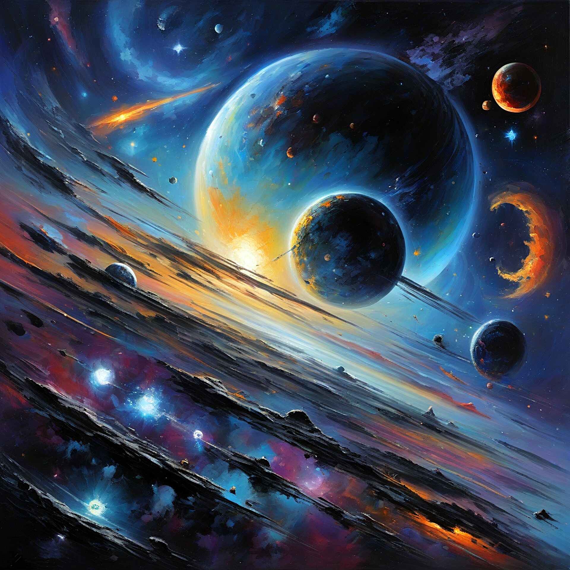 ArtStation - Illustration for a fantasy story about distant worlds