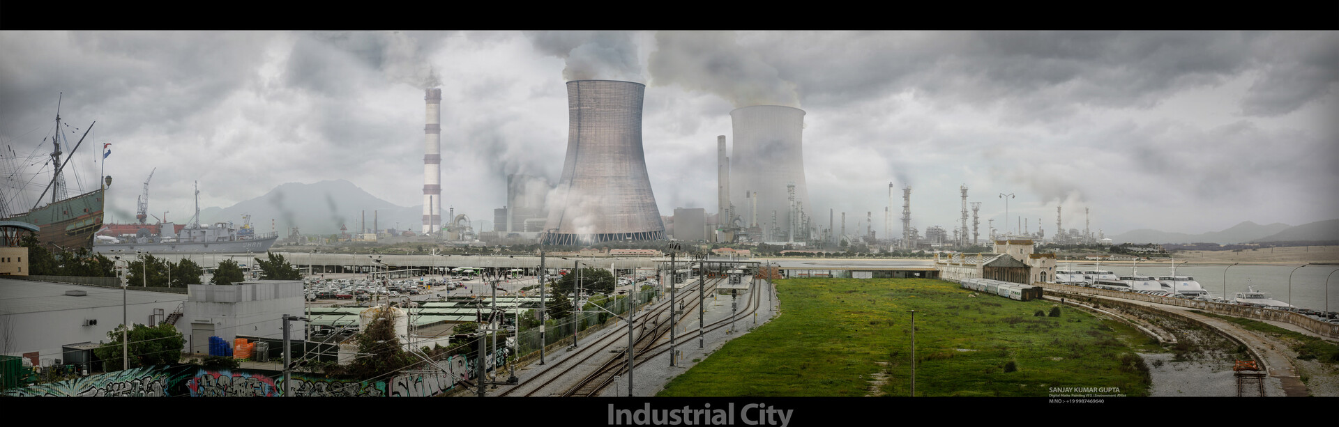 ArtStation - Industrial City