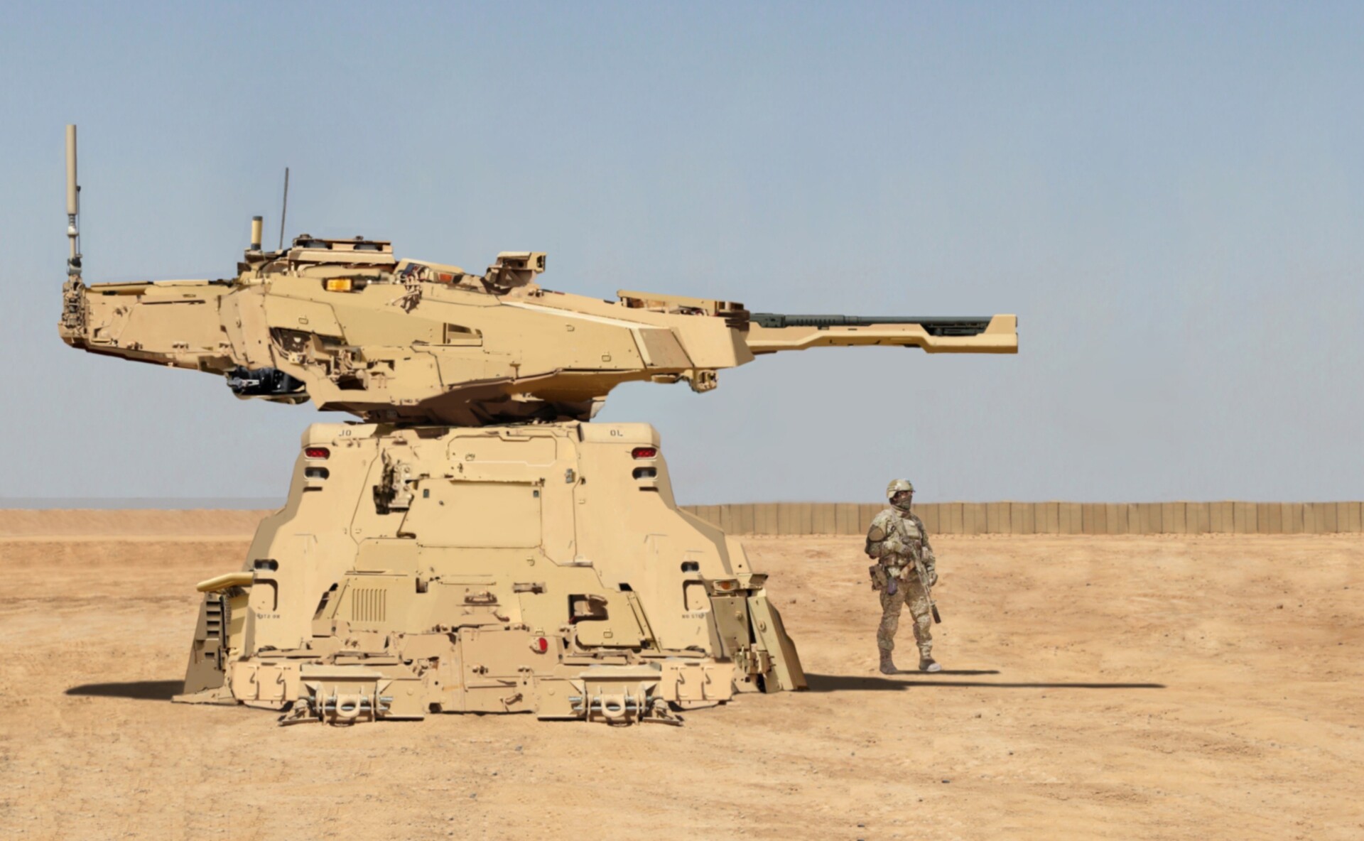 ArtStation - Combat Turret - Cannon (Concept Art)