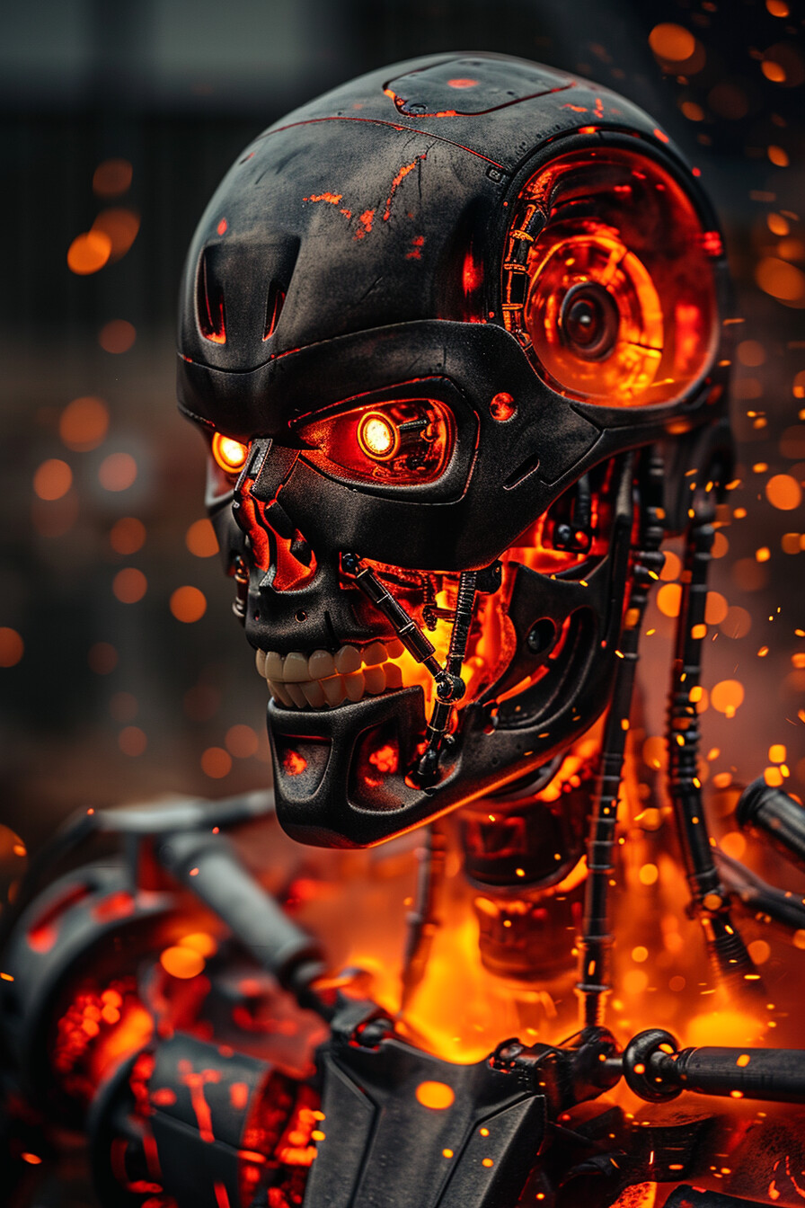 ArtStation - (Terminator) The Machine