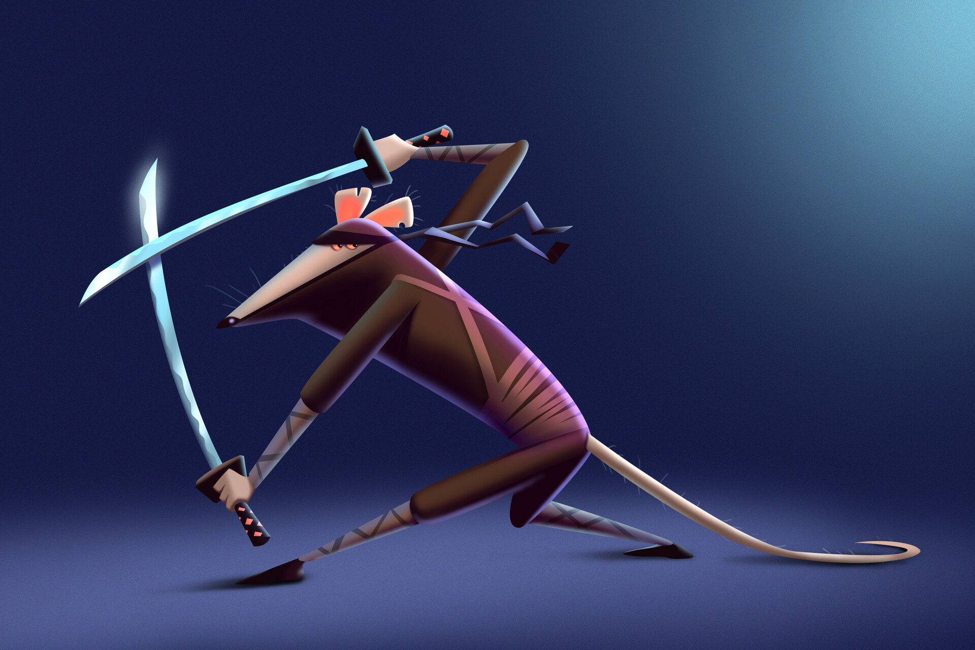 ArtStation - Rat Ninja