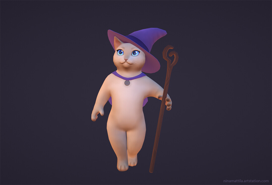 ArtStation - Cat Wizard