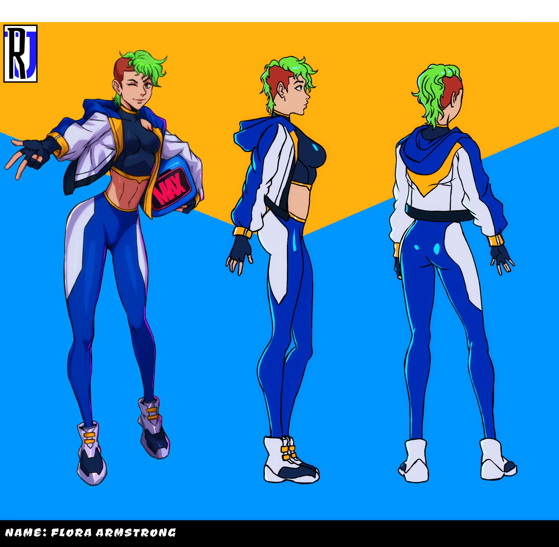 ArtStation - Flora character design sheet