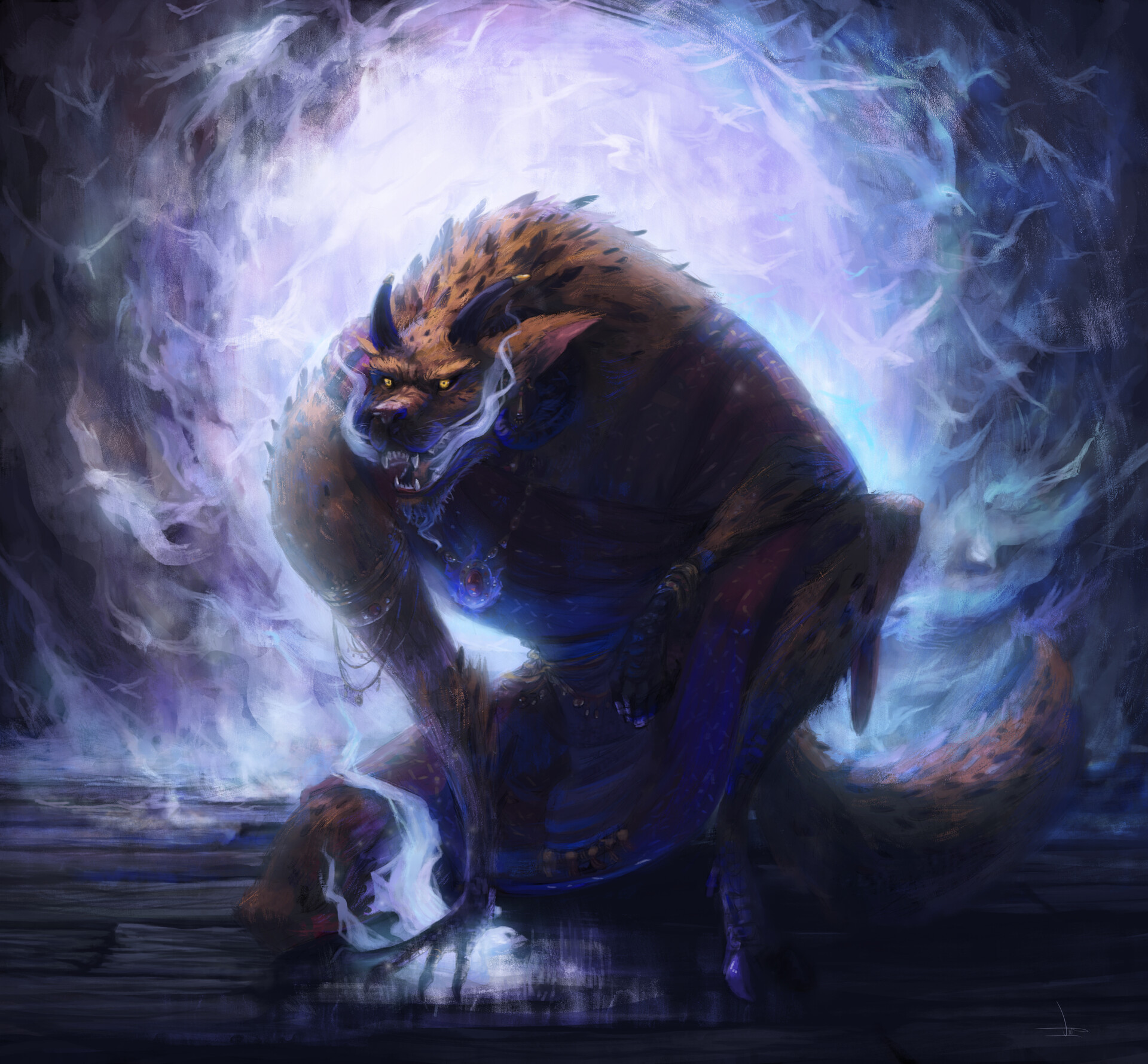 ArtStation - The Red Wolf