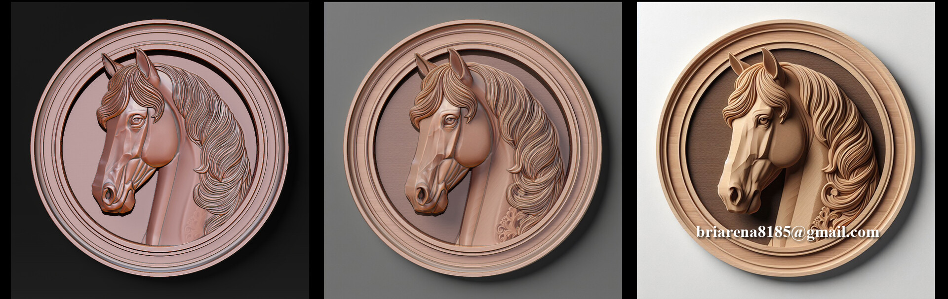 ArtStation - Design relief models for cnc routers with STL and OBJ formats