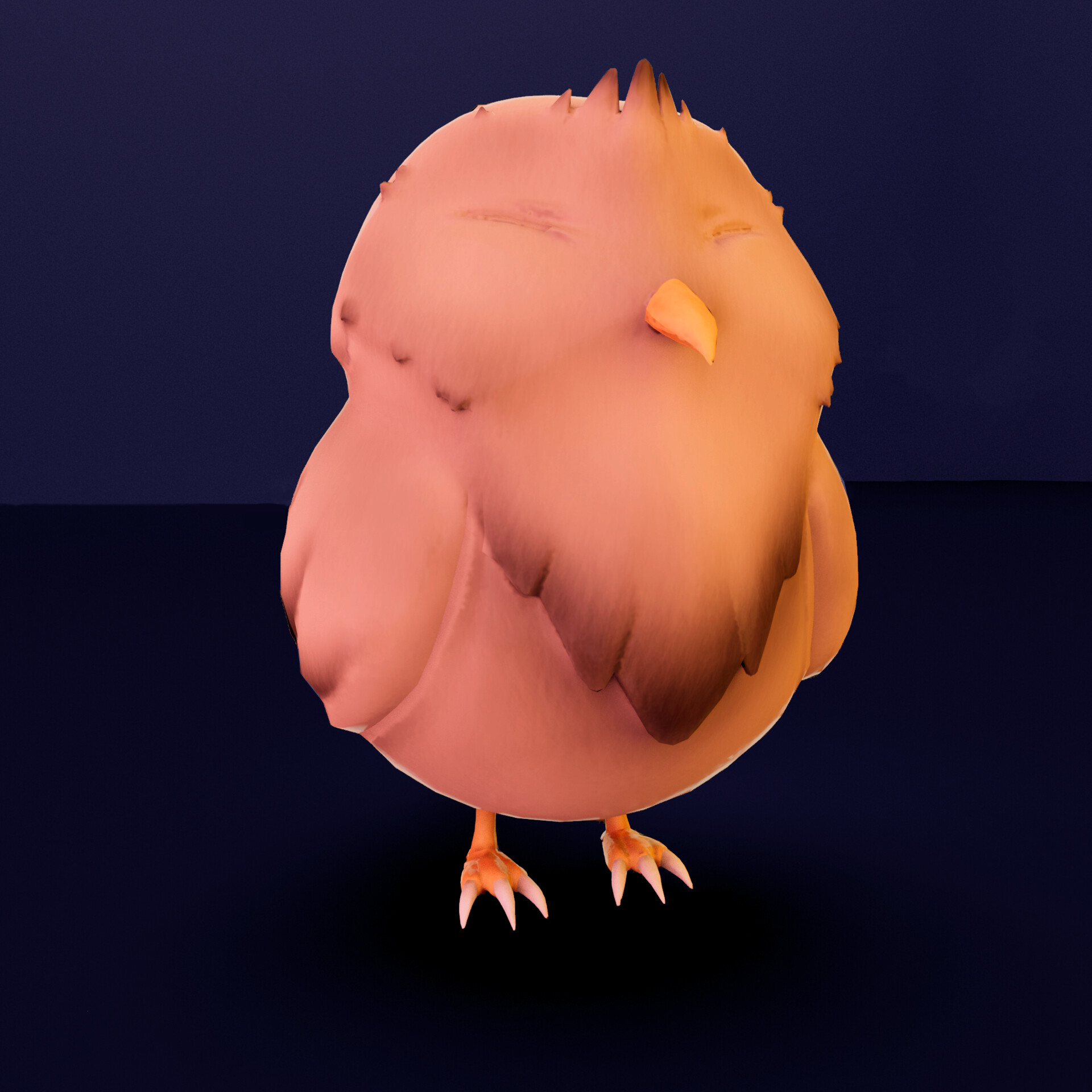 ArtStation - Cartoon Bird