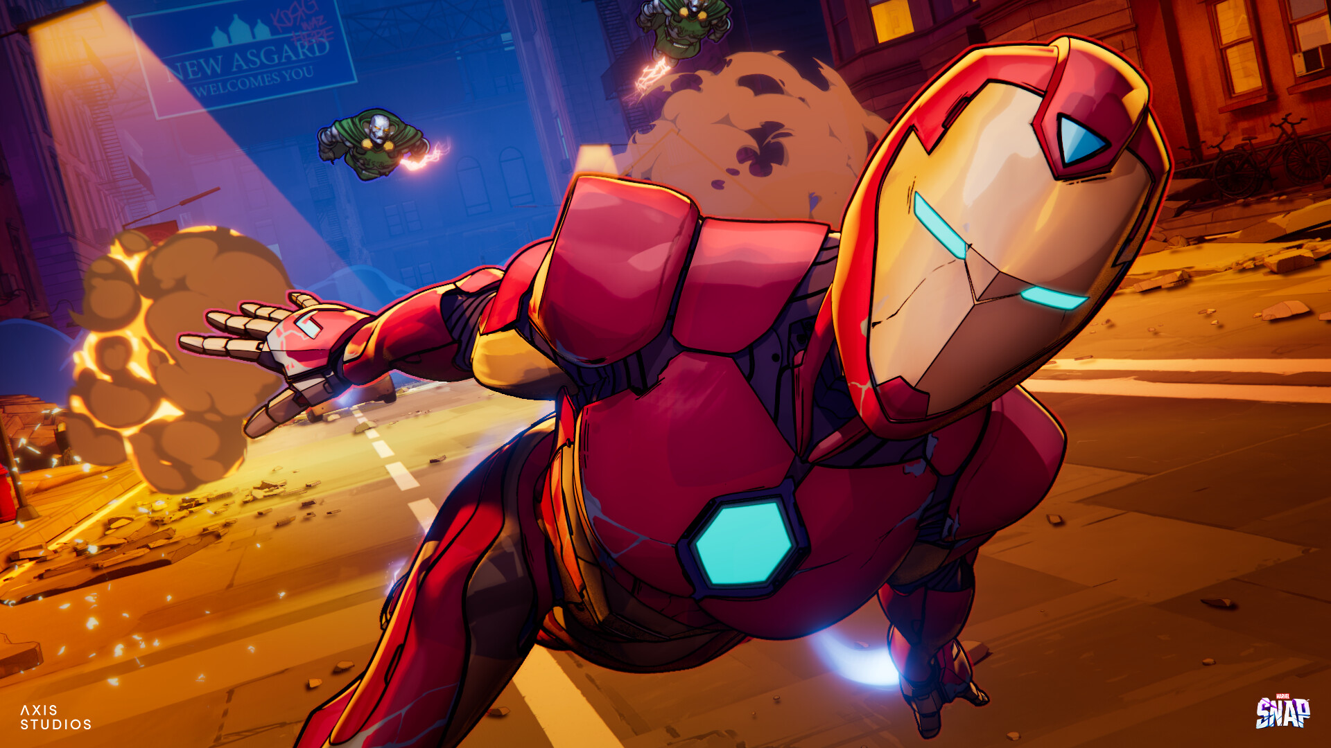 Axis Studios - Marvel Snap: Character Breakdowns to Final Stills