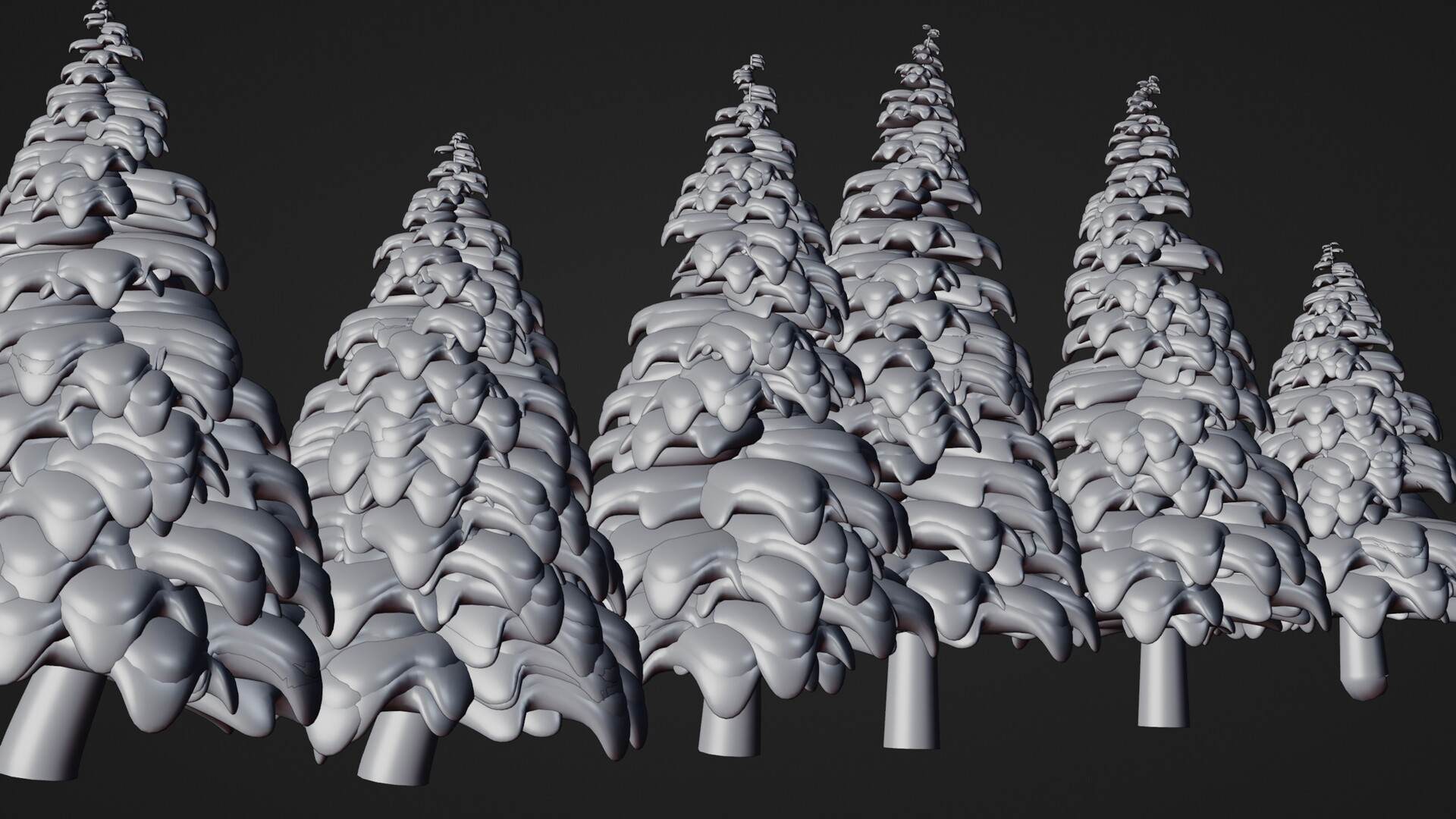 Ryan King - Stylized Trees with Snow 🌲 Geometry Nodes (Blender Tutorial)