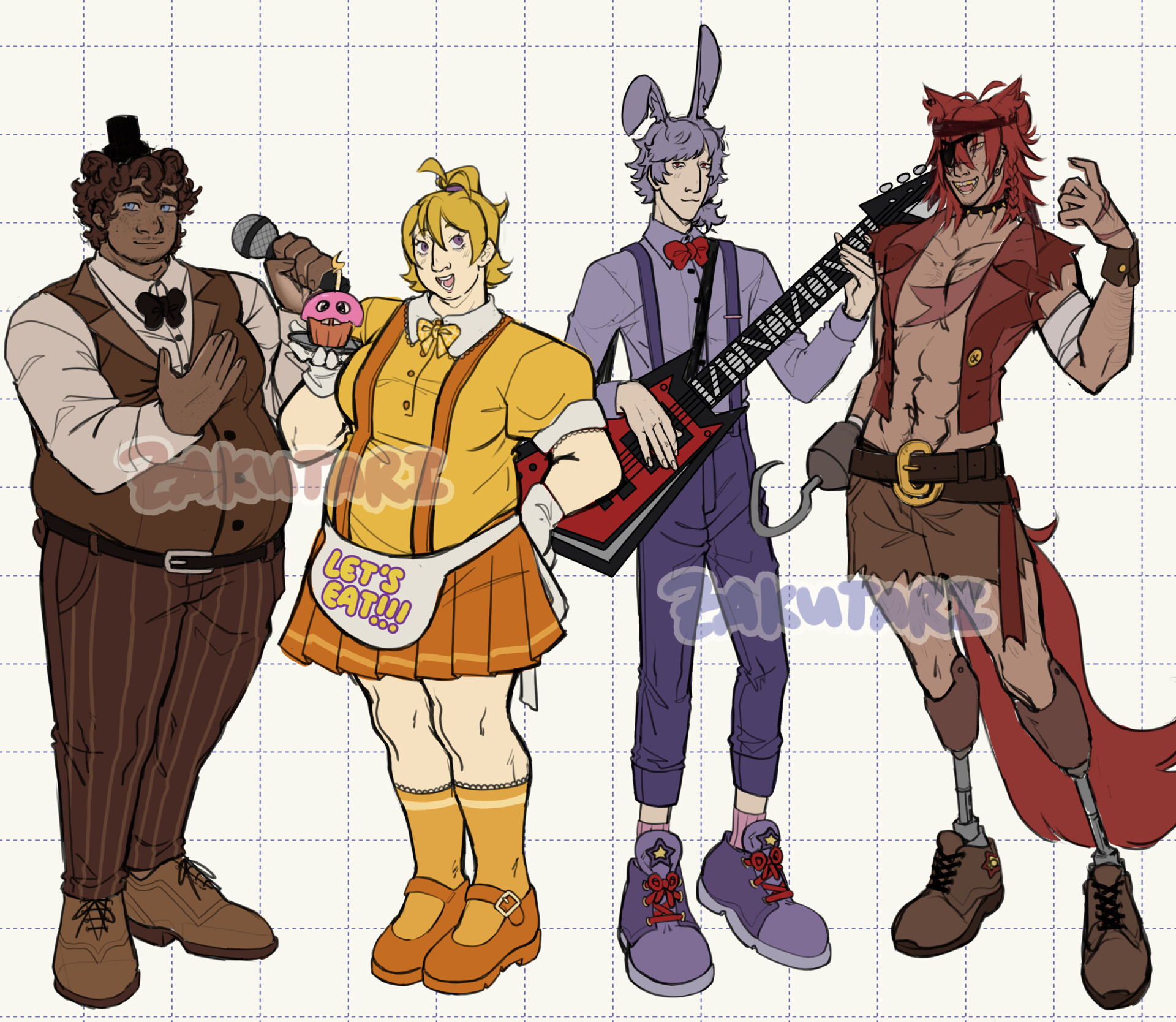 fnaf human collection