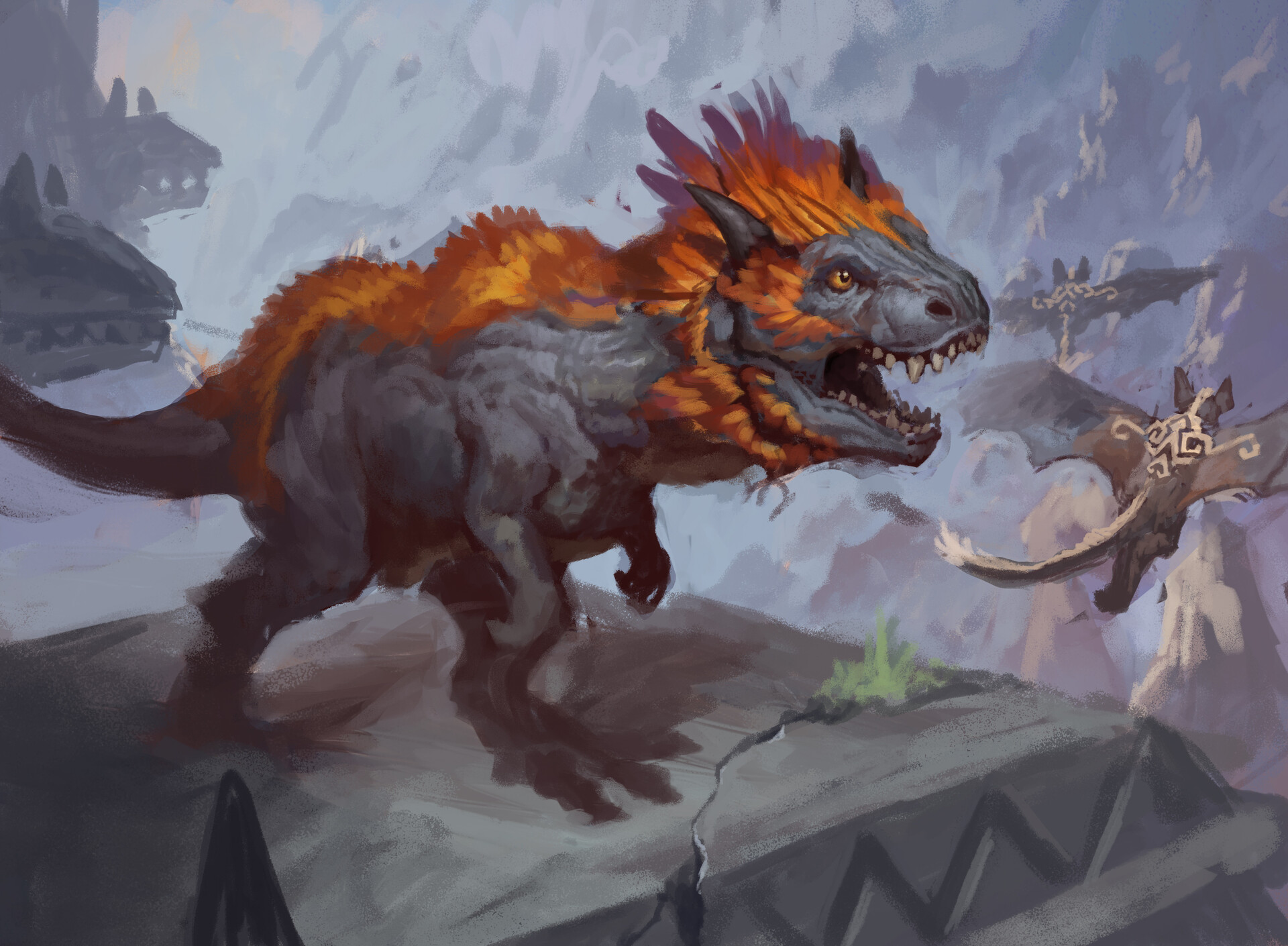 Minard Maxime - MTG - Belligerent Yearling