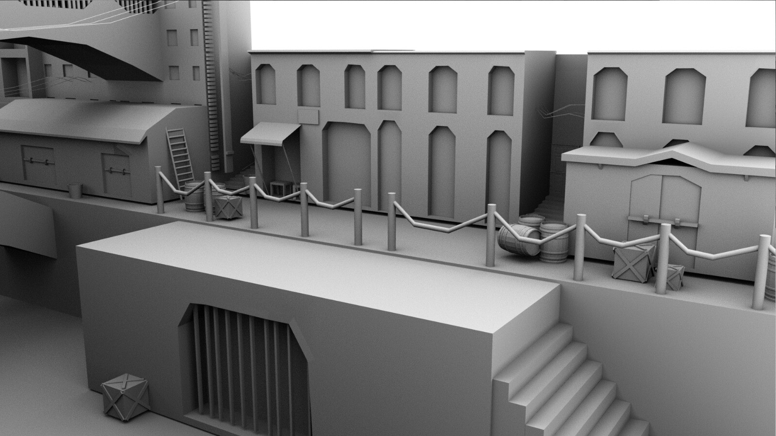 ArtStation - Italy Riverside Environment