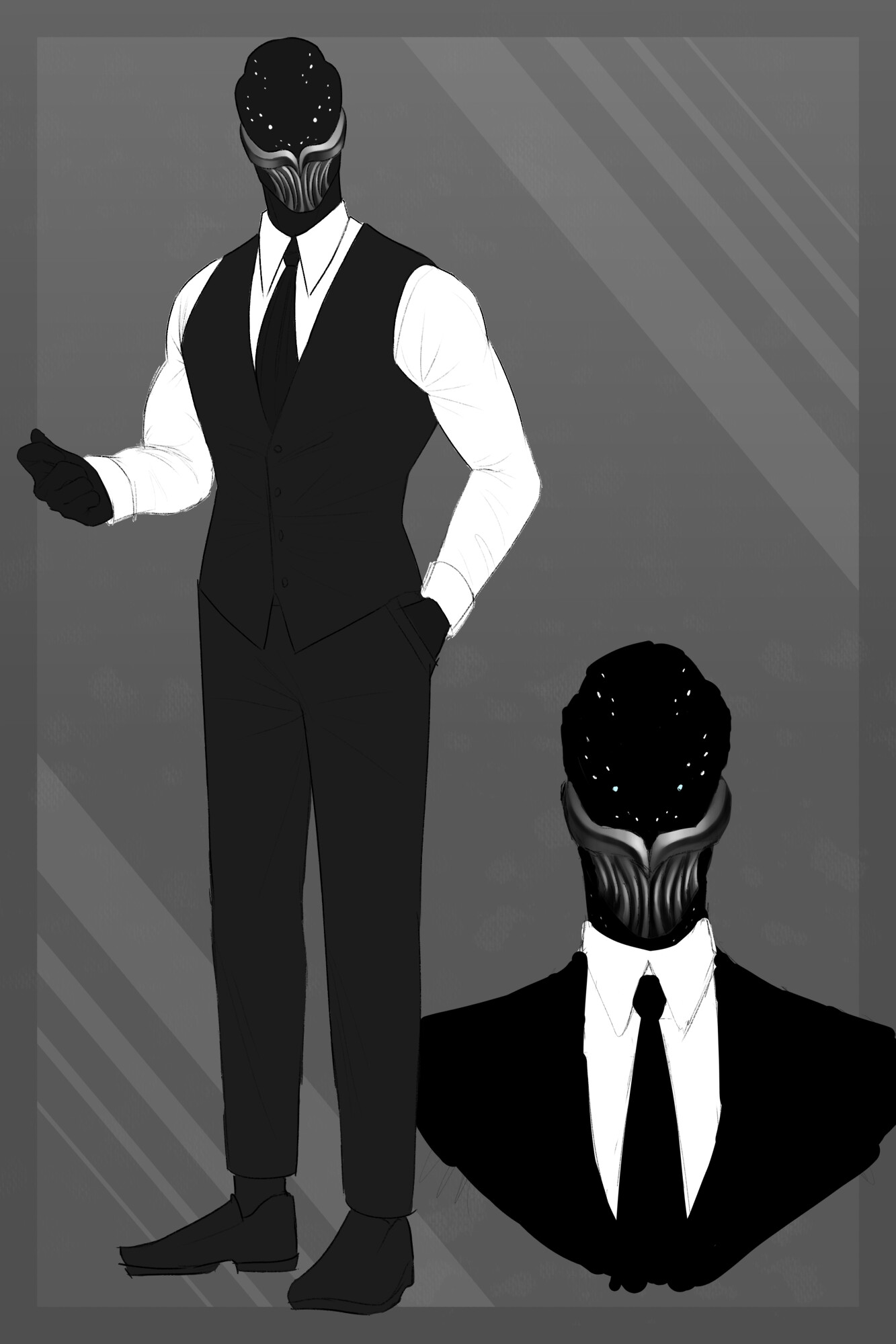 ArtStation - Enoch Character Concept Sketch