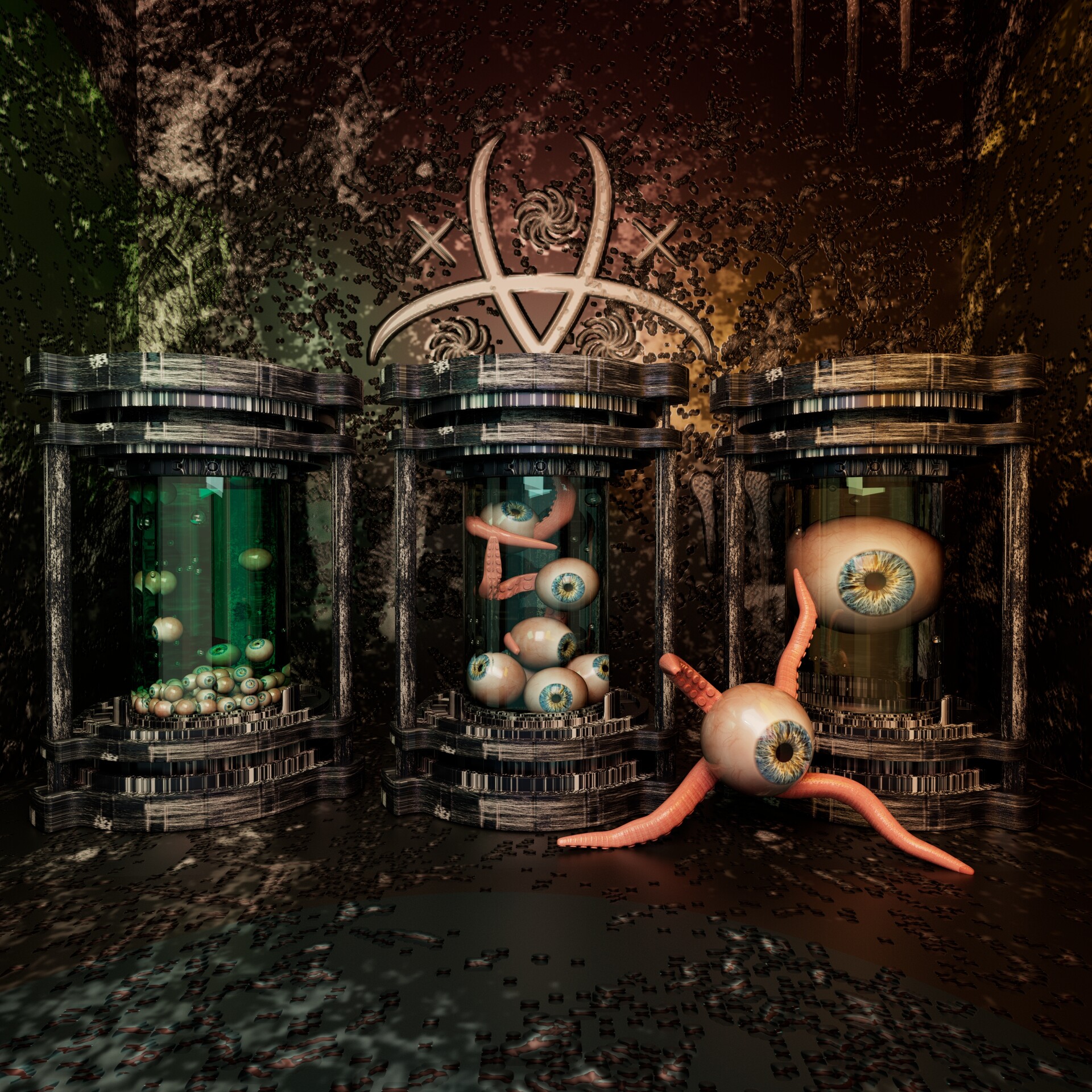 ArtStation - The real eye monster