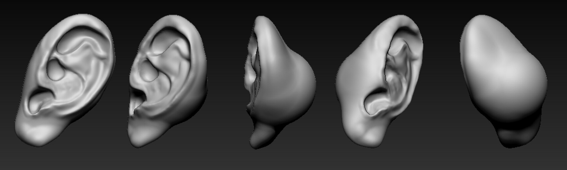 ArtStation - Ear Practice