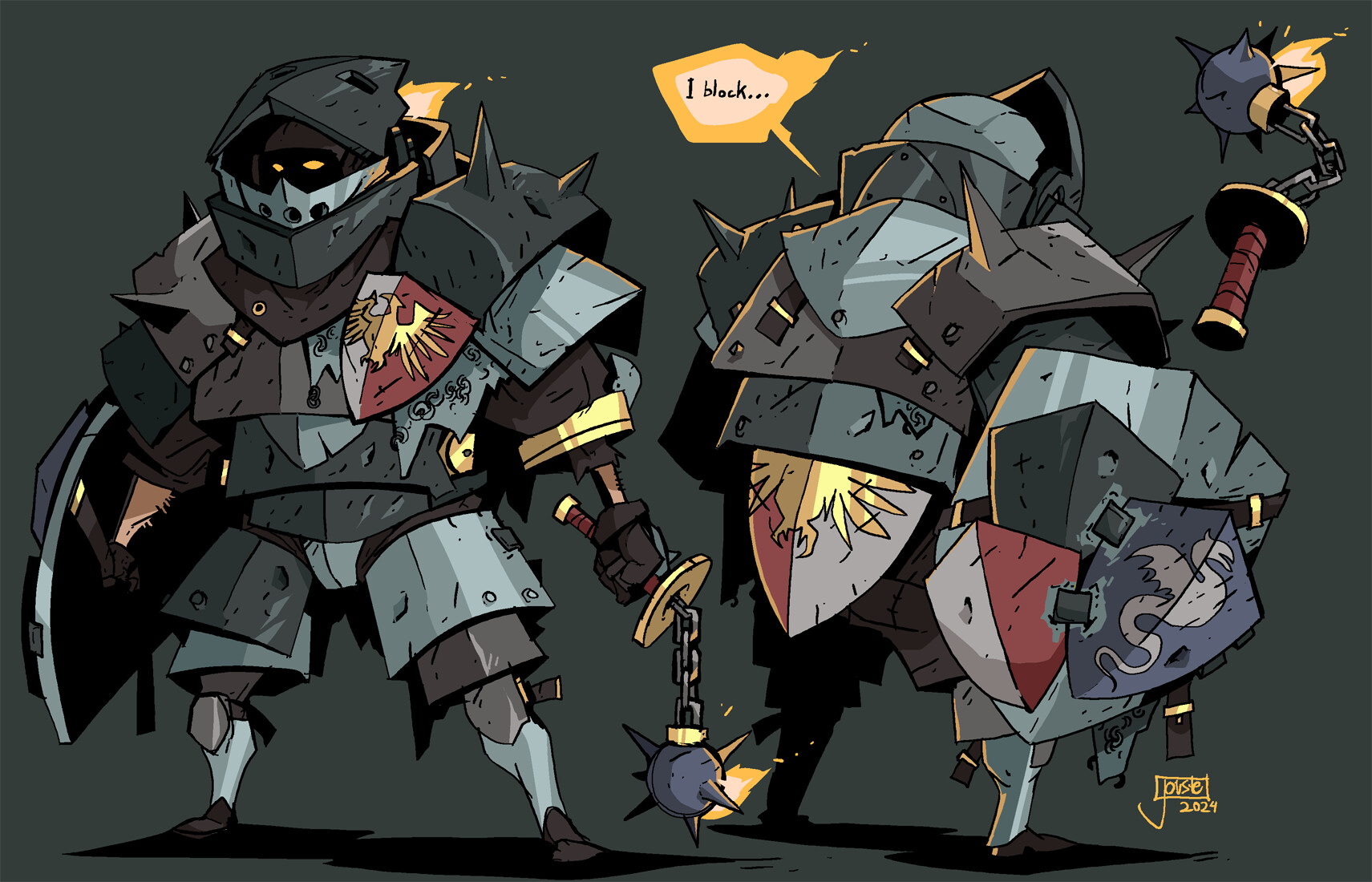 Jesse Turner (jouste) - Staunch