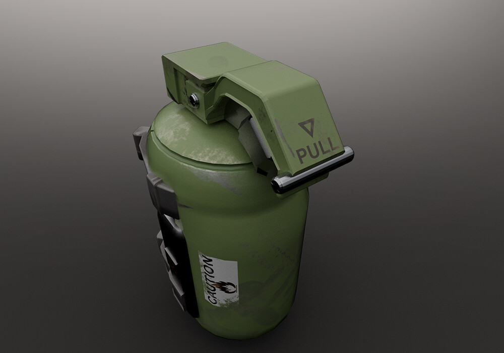 Danny Edmonds - DOOM Grenade 3D Model