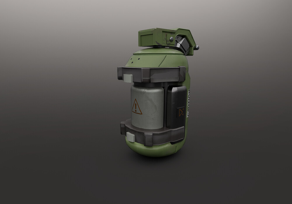Danny Edmonds - DOOM Grenade 3D Model