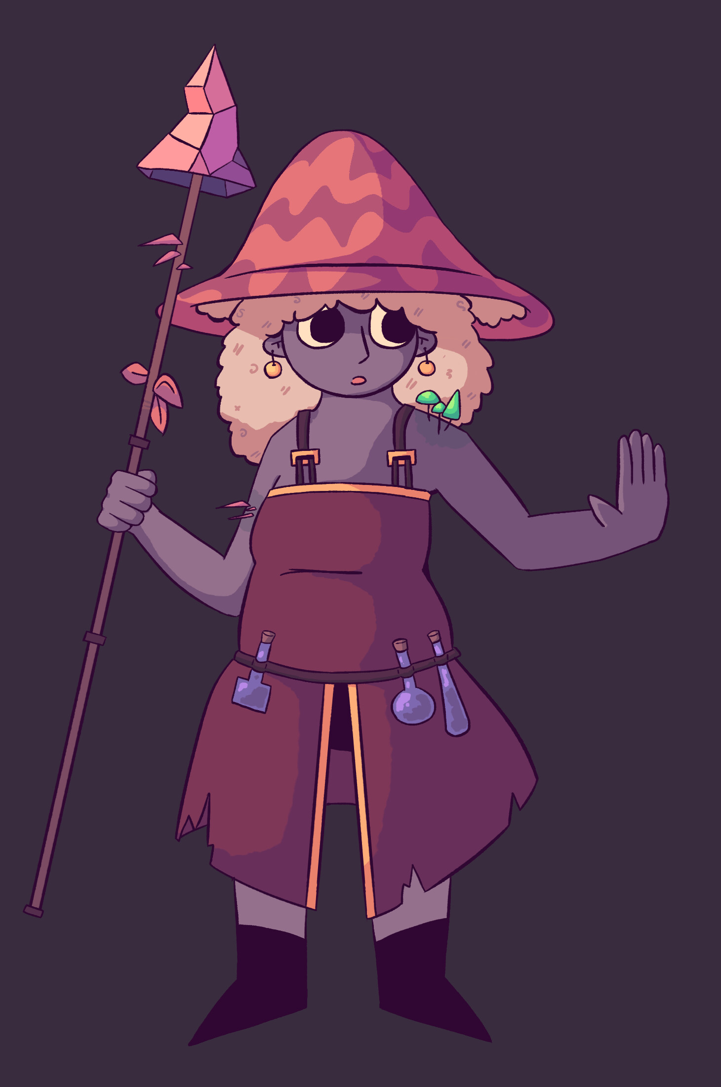 ArtStation - weird fungal druid