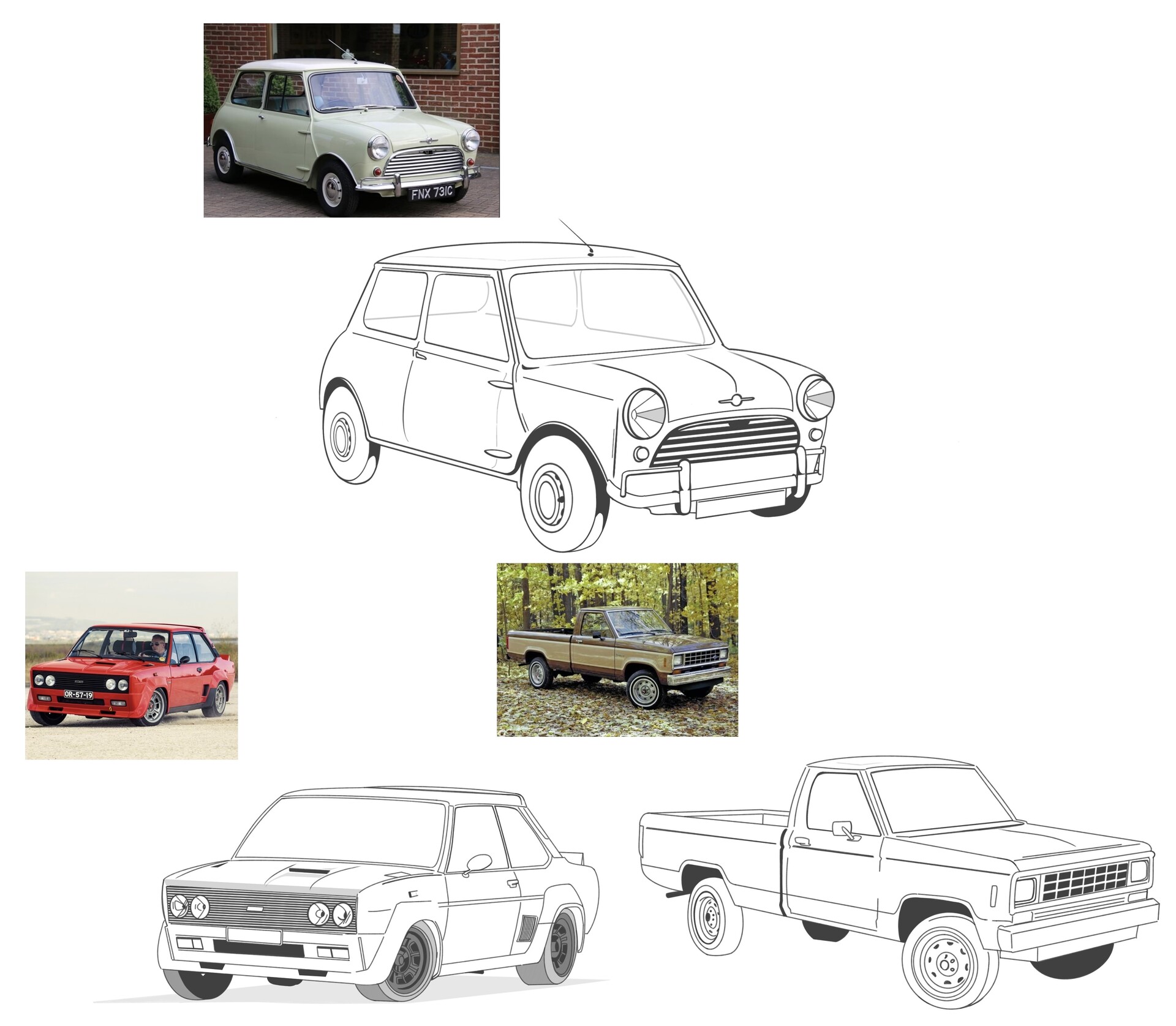 ArtStation - Cars + Texture Rendering for my fundamentals class