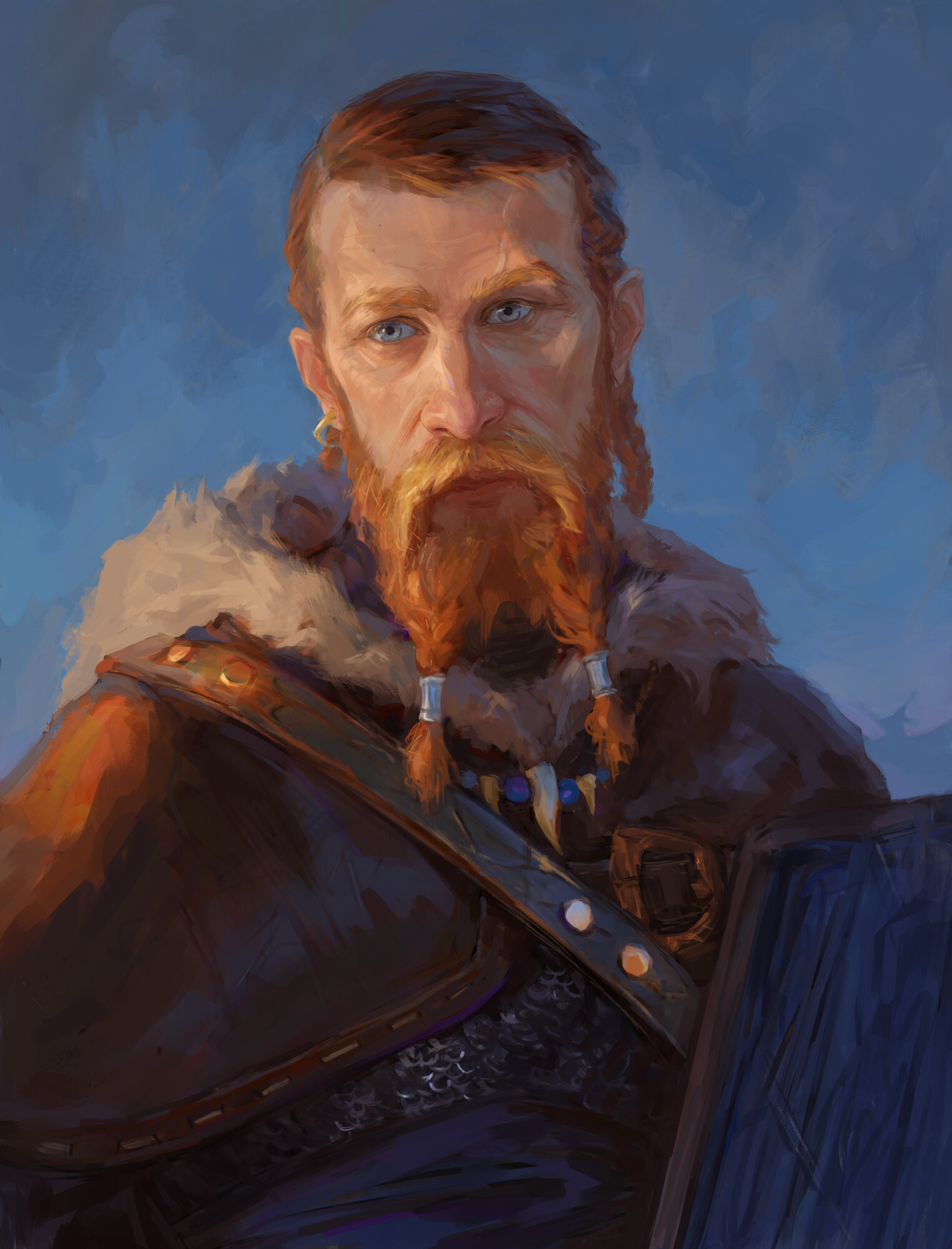 ArtStation - Northern warrior