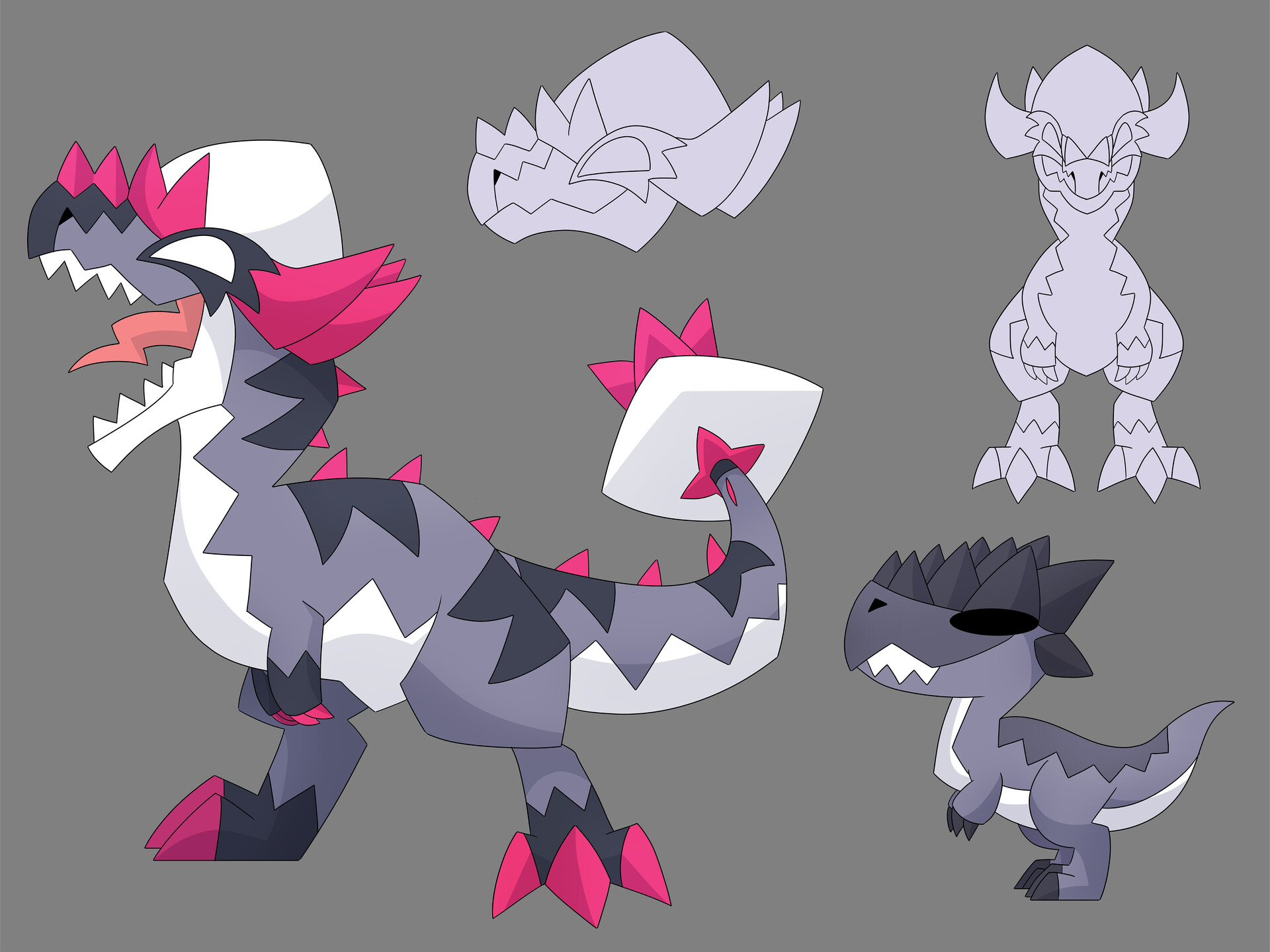 ArtStation - Dinosaur RPG Pachycephalosaurus