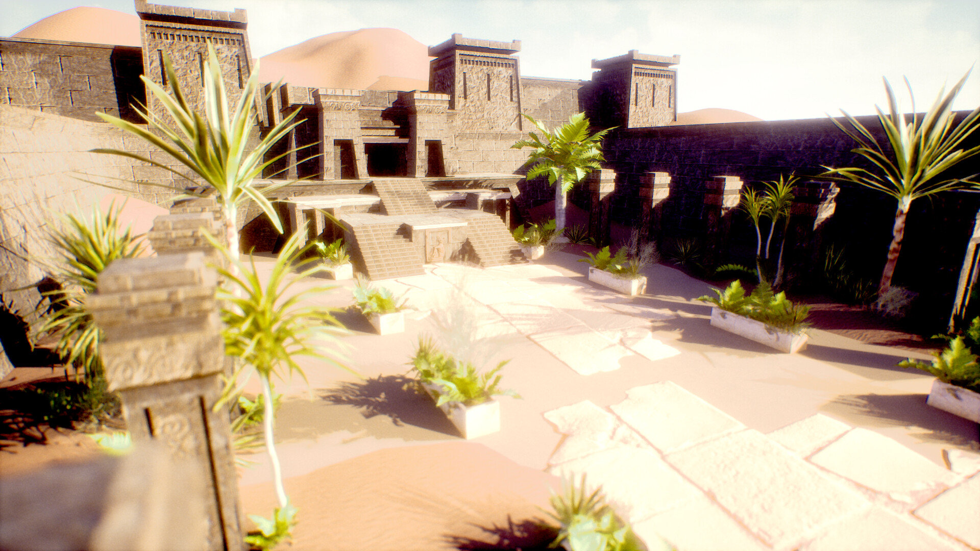 ArtStation - The Epic of Gilgamesh - Temple of Uruk