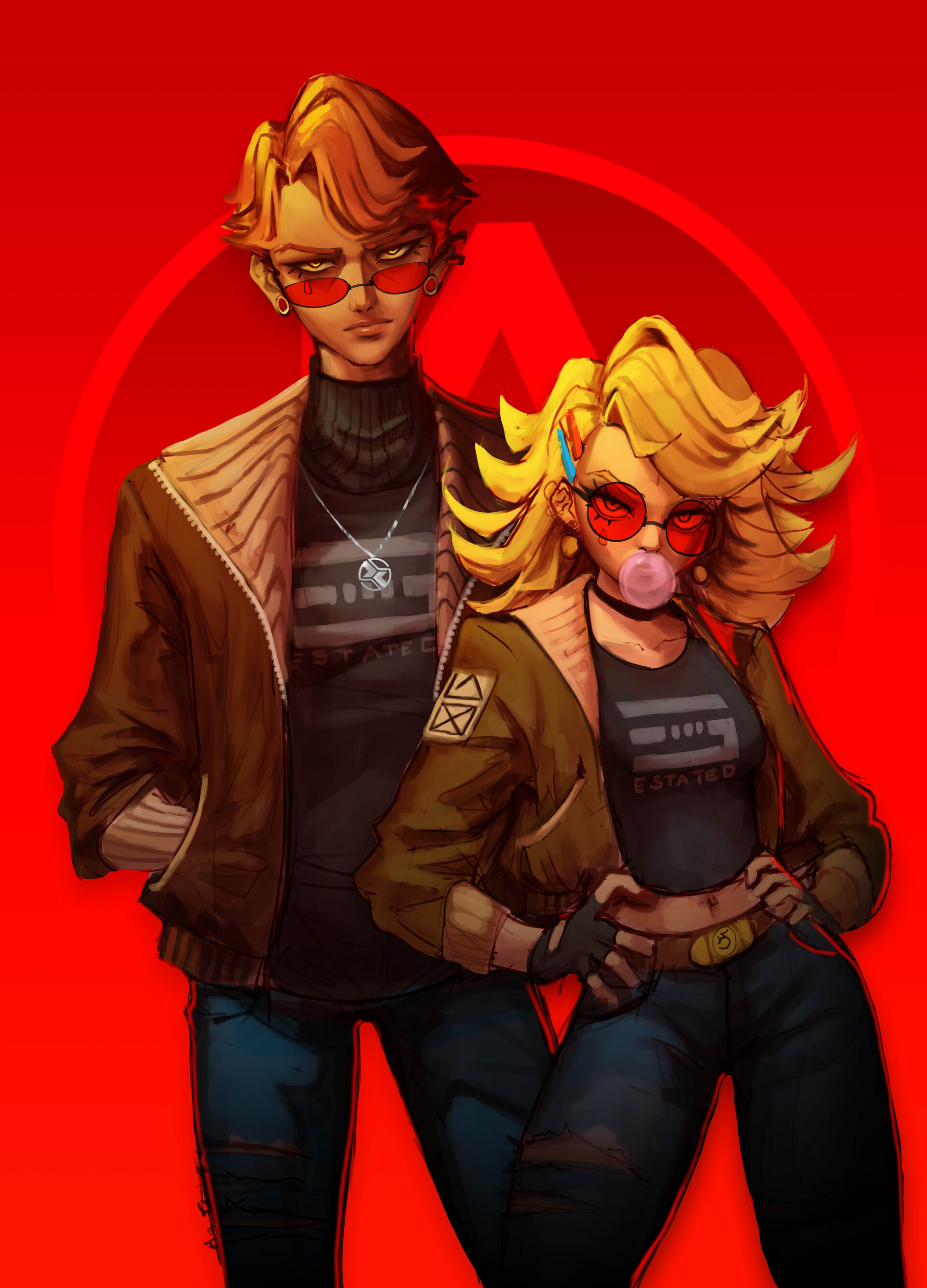 ArtStation - Stacey and Kayne (OC)