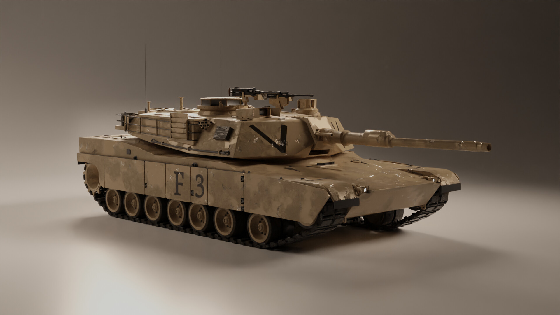 ArtStation - M1A2 Abrams