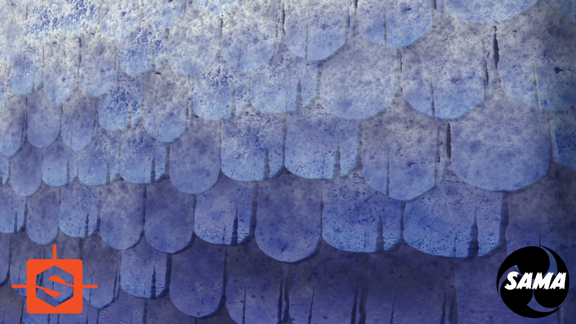 ArtStation - Stylized frosted tile texture