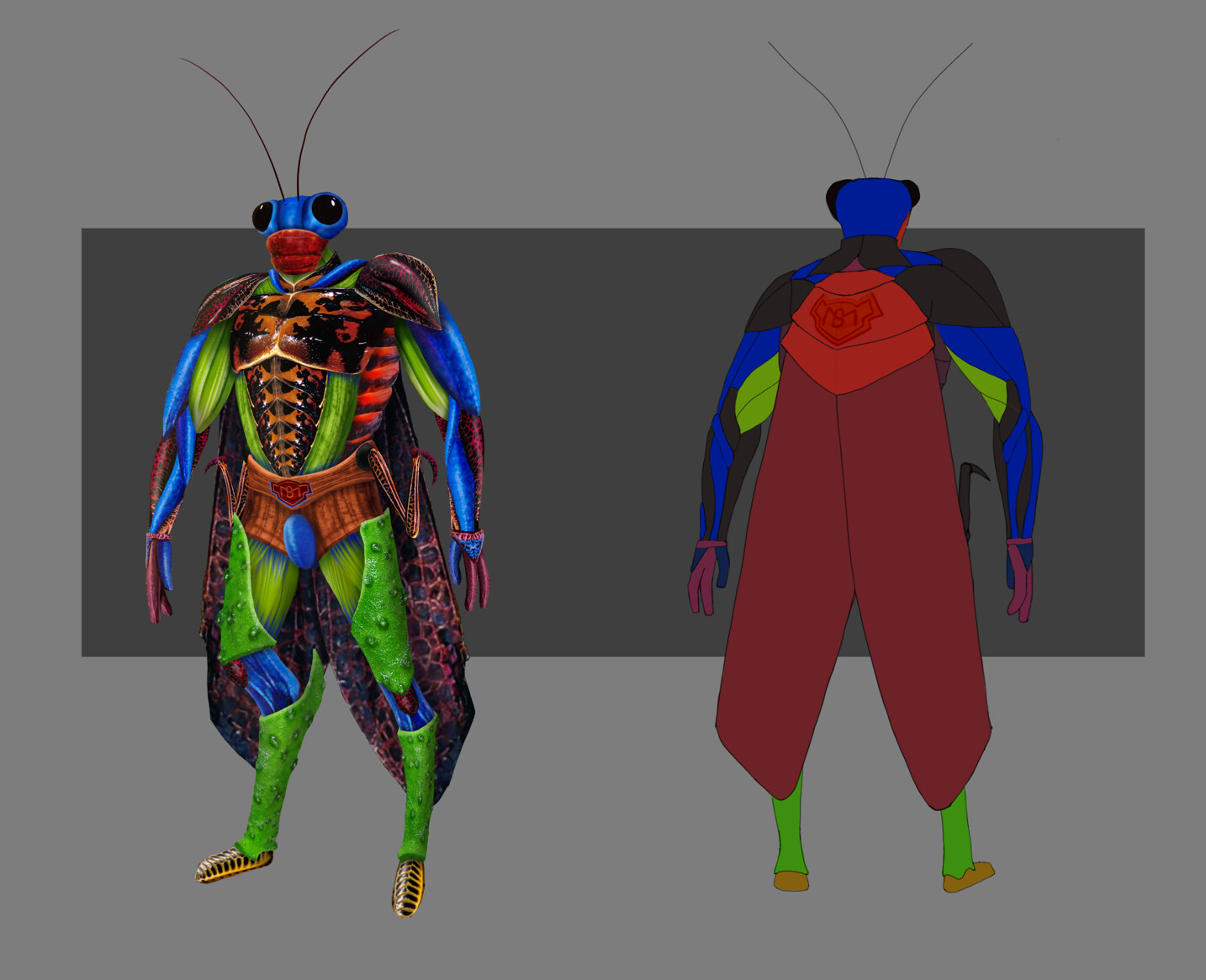 ArtStation - BugMan - Intro to Photobashing Project