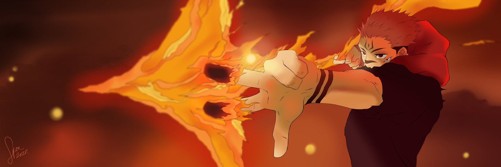 ArtStation - Sukuna Ryomen // Jujutsu Kaisen