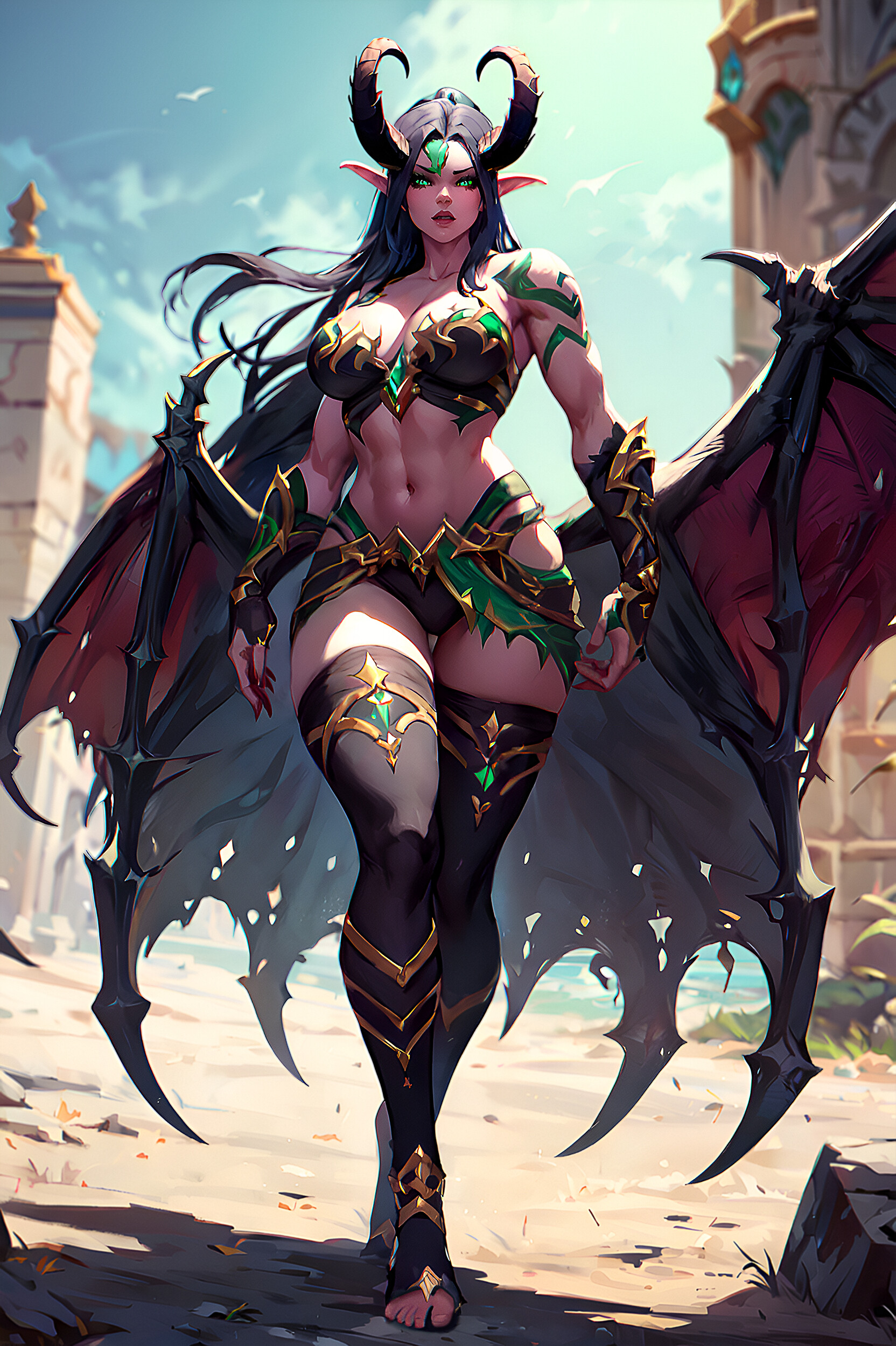 ArtStation - Illidari Approach