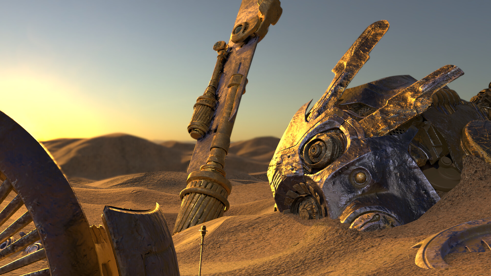 ArtStation - Fallen Machine