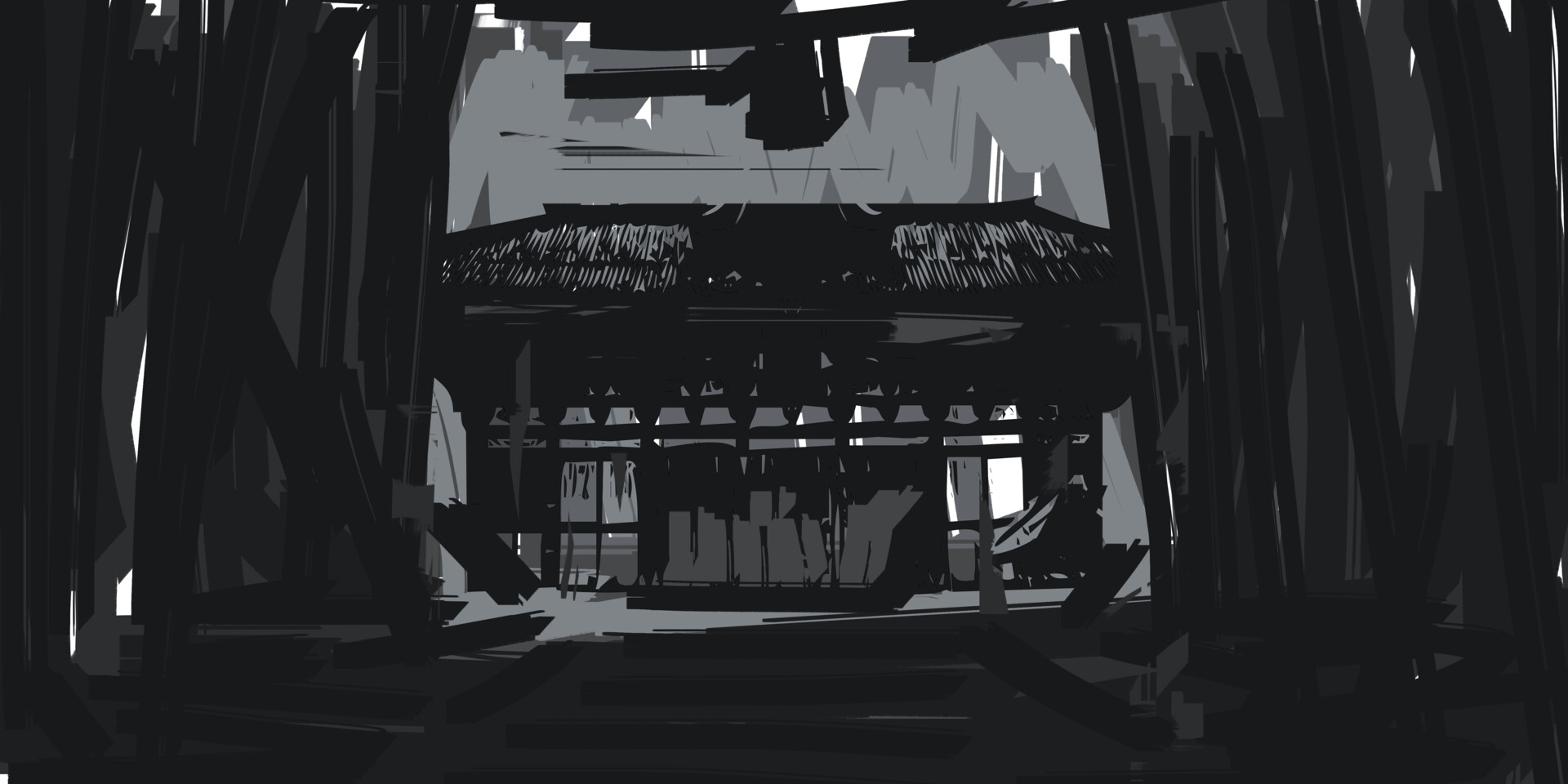 ArtStation - Forest Temple Thumbnail 3