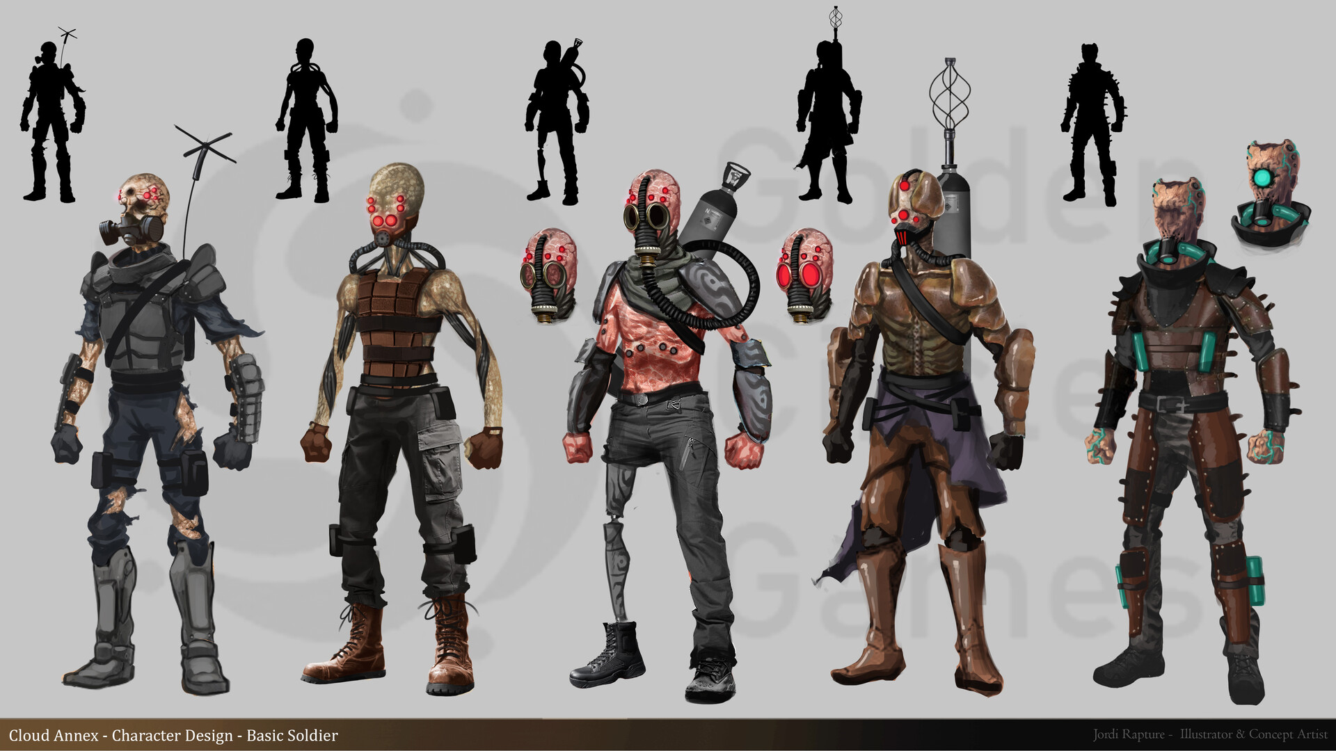 Jordi Rapture - Basic Soldier - Cloud Annex